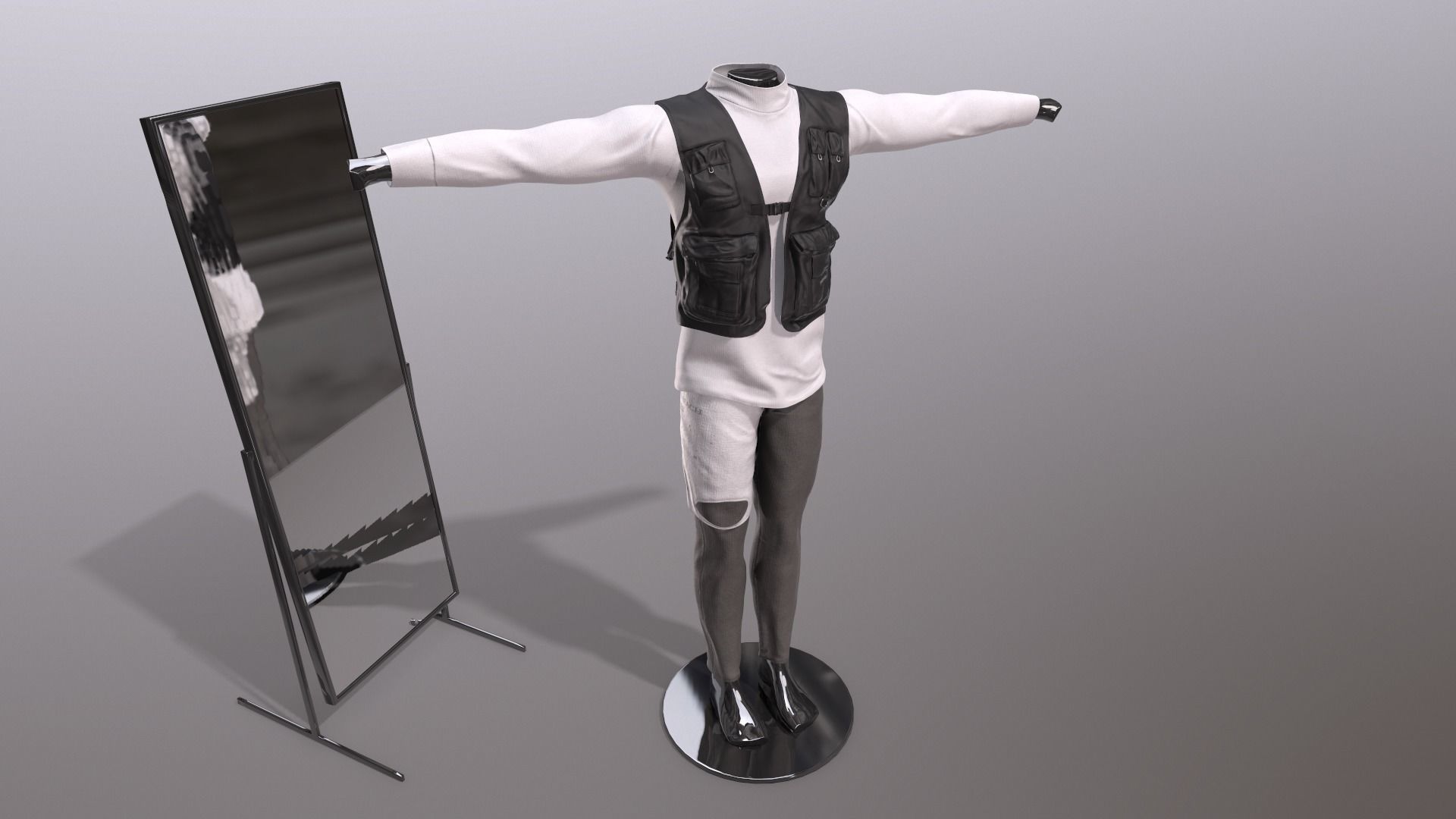 3D model Male Clothing VR / AR / low-poly | CGTrader