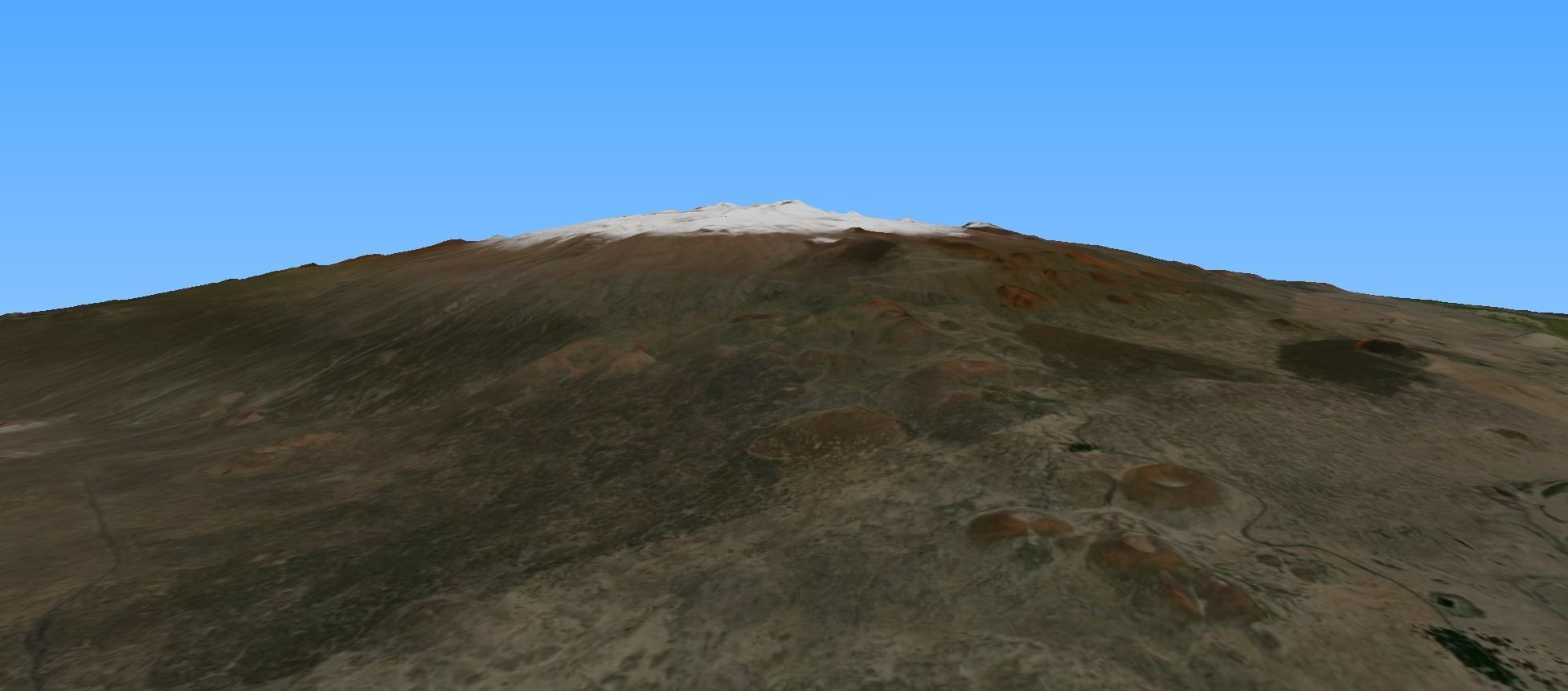 3D model Mauna Kea volcano terrain 3d model VR / AR / low-poly | CGTrader