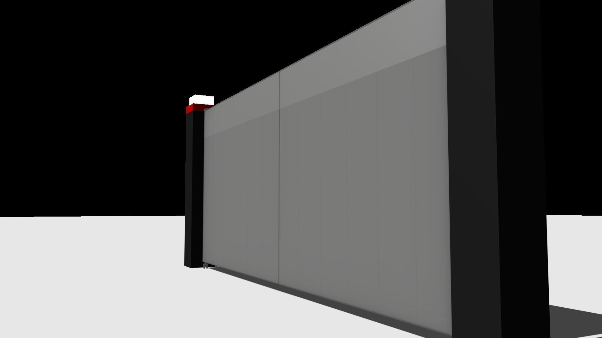 202 SS Main Gate free 3D model | CGTrader