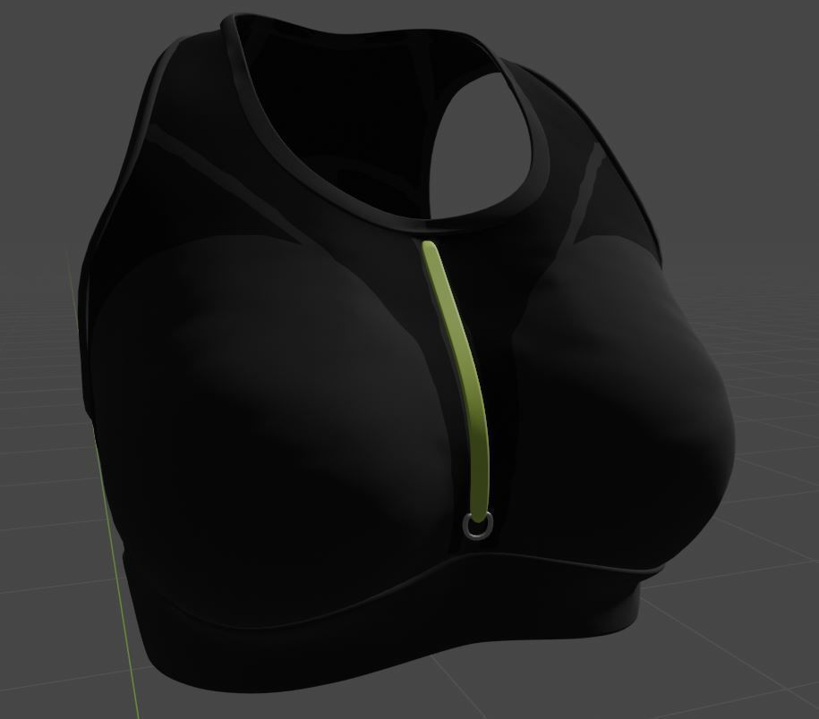 Sport Bra 3D model | CGTrader
