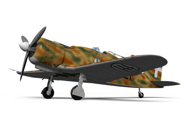 Fiat G50 Freccia 3D model | CGTrader