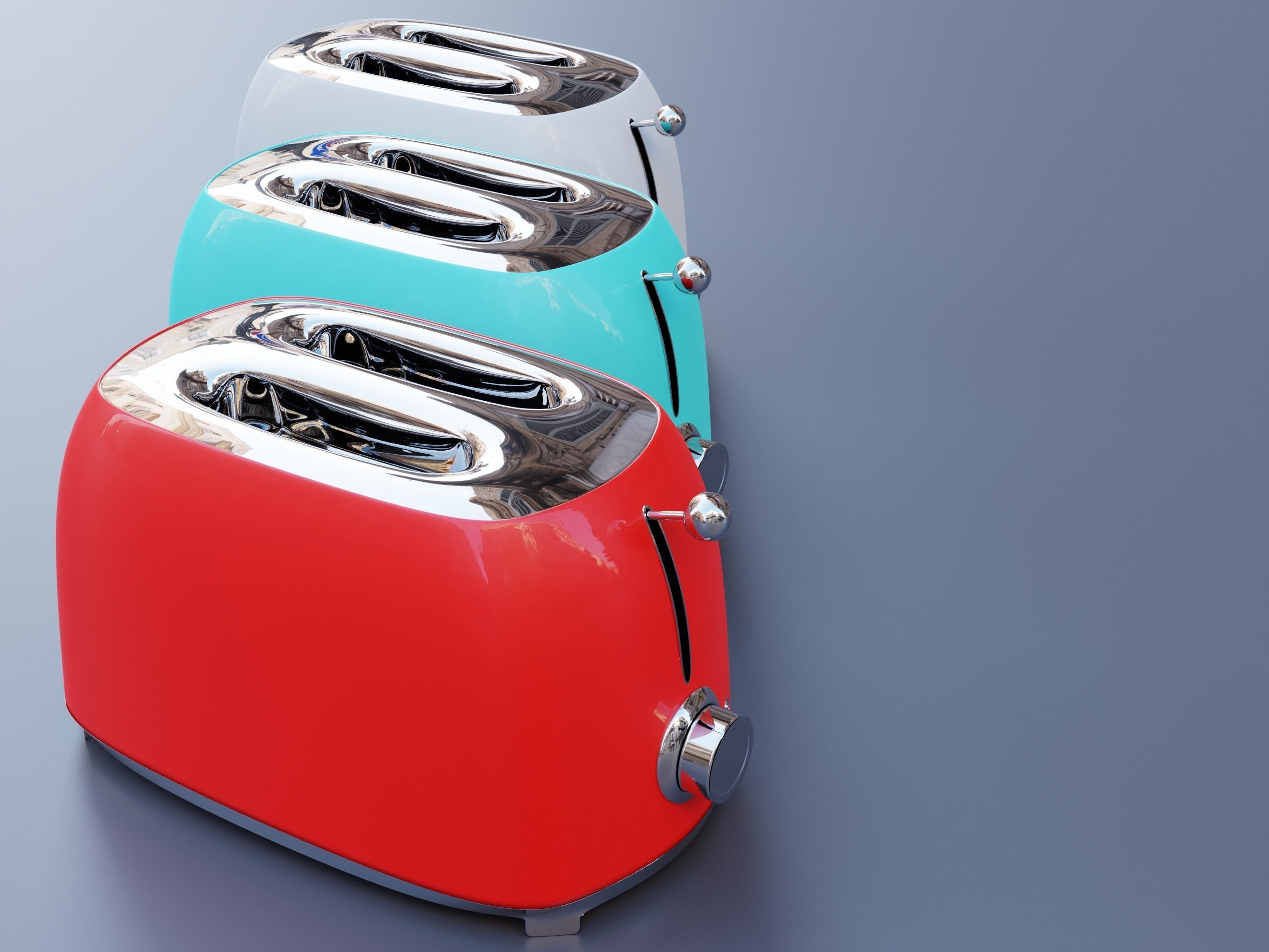 SMUG Toaster free 3D model | CGTrader