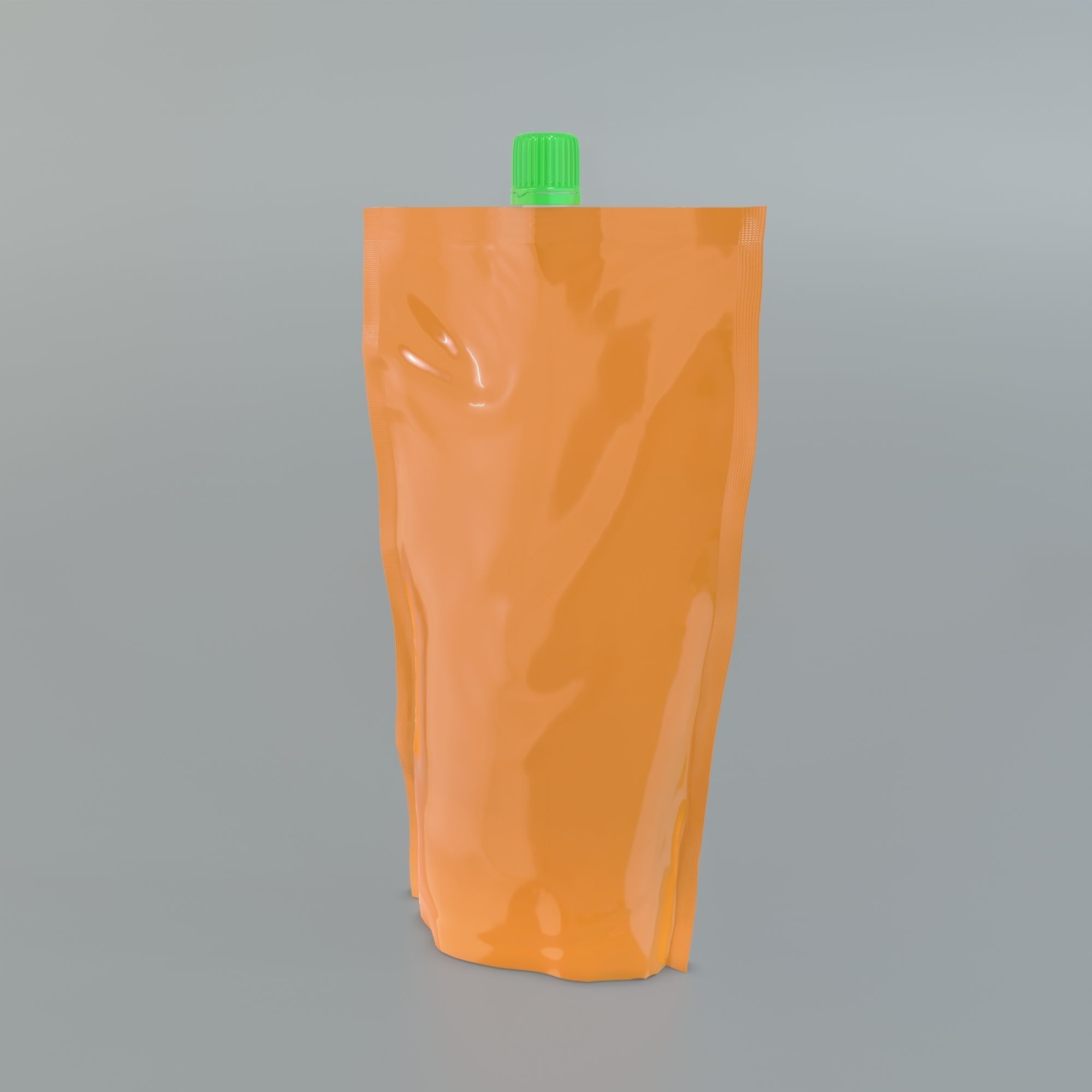 Plastic doypack 3D model | CGTrader