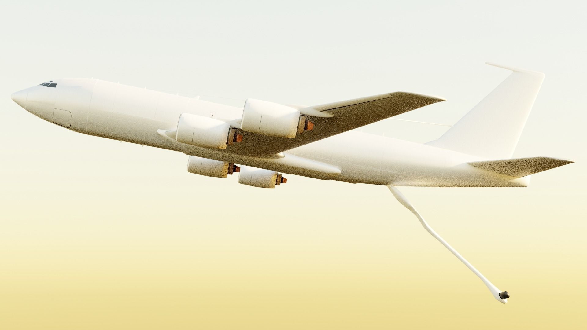 Boeing KC-135 Stratotanker 3D model | CGTrader