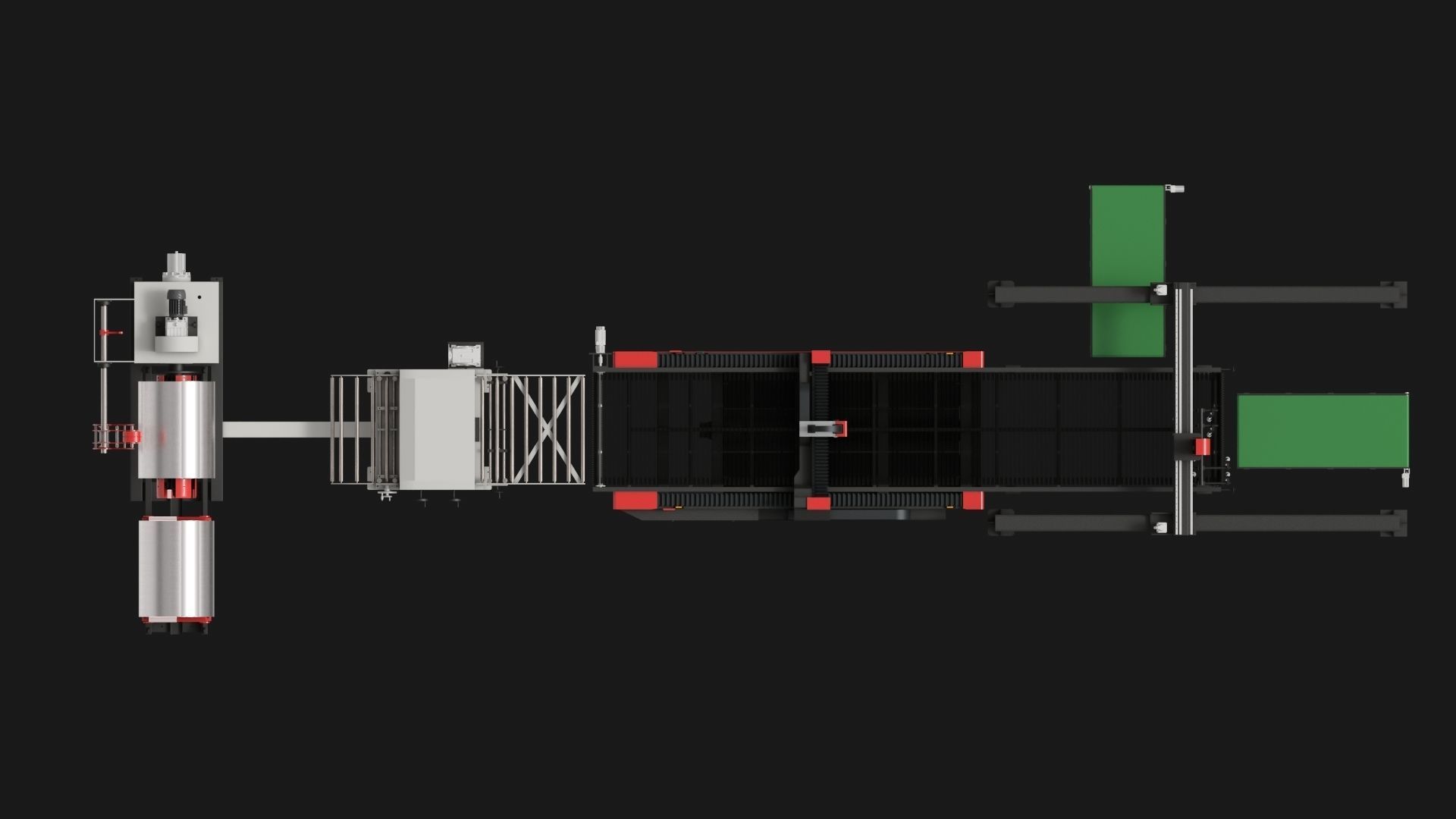 Coil laser cutting machine Animation 3D model animated rigged | CGTrader