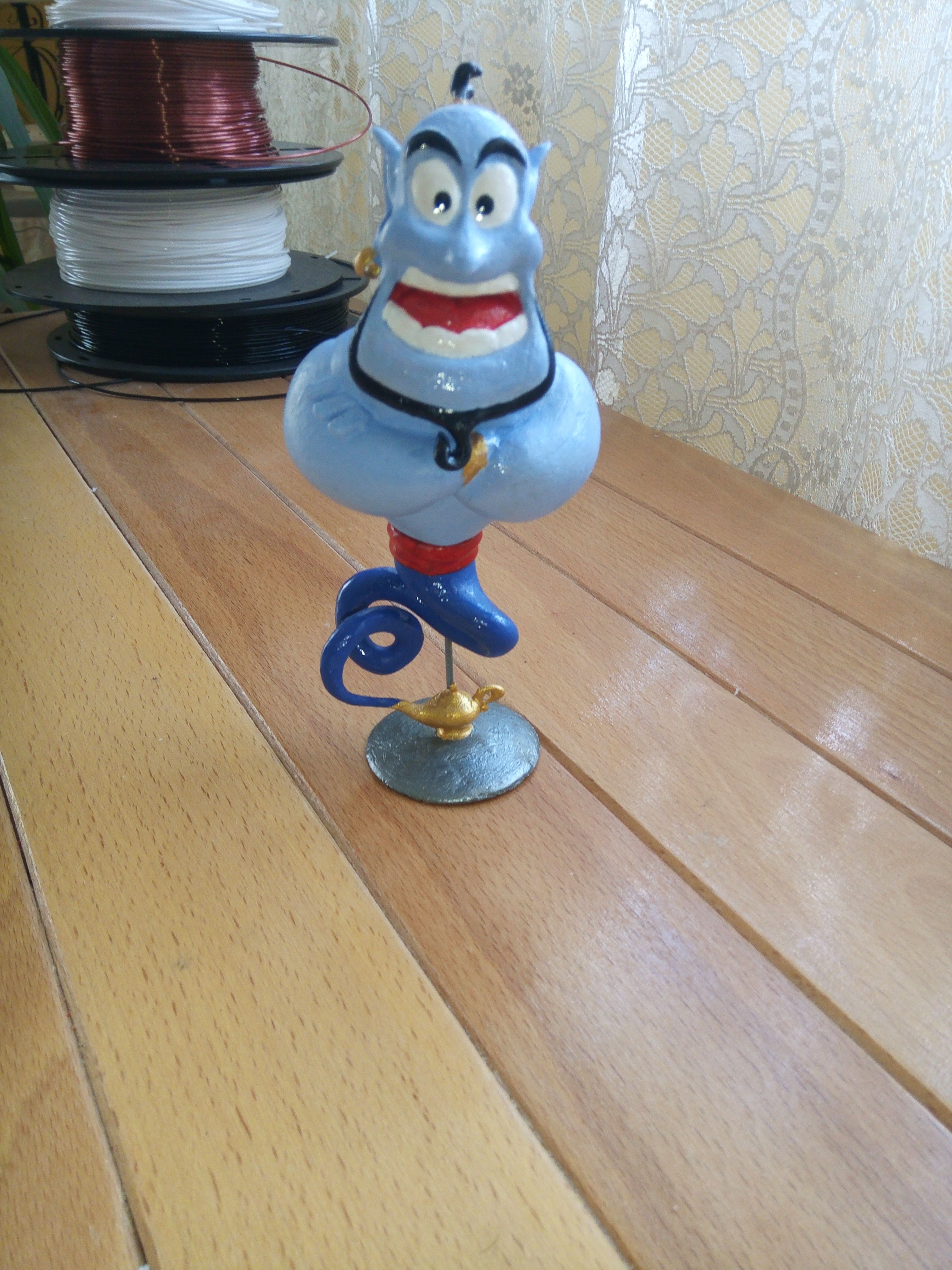 Genio della Lampada - Genie in a Bottle 3D printable model