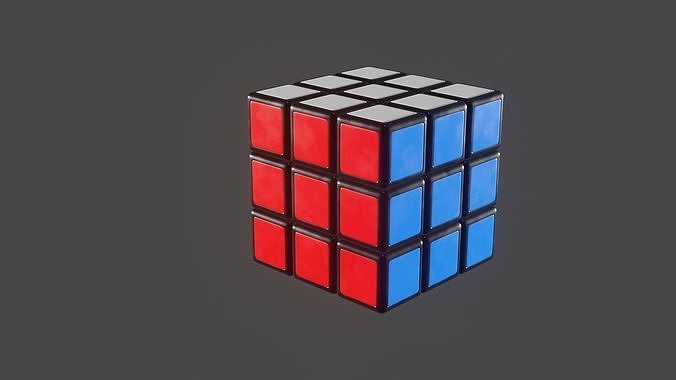 Rubiks Cube 3D model | CGTrader