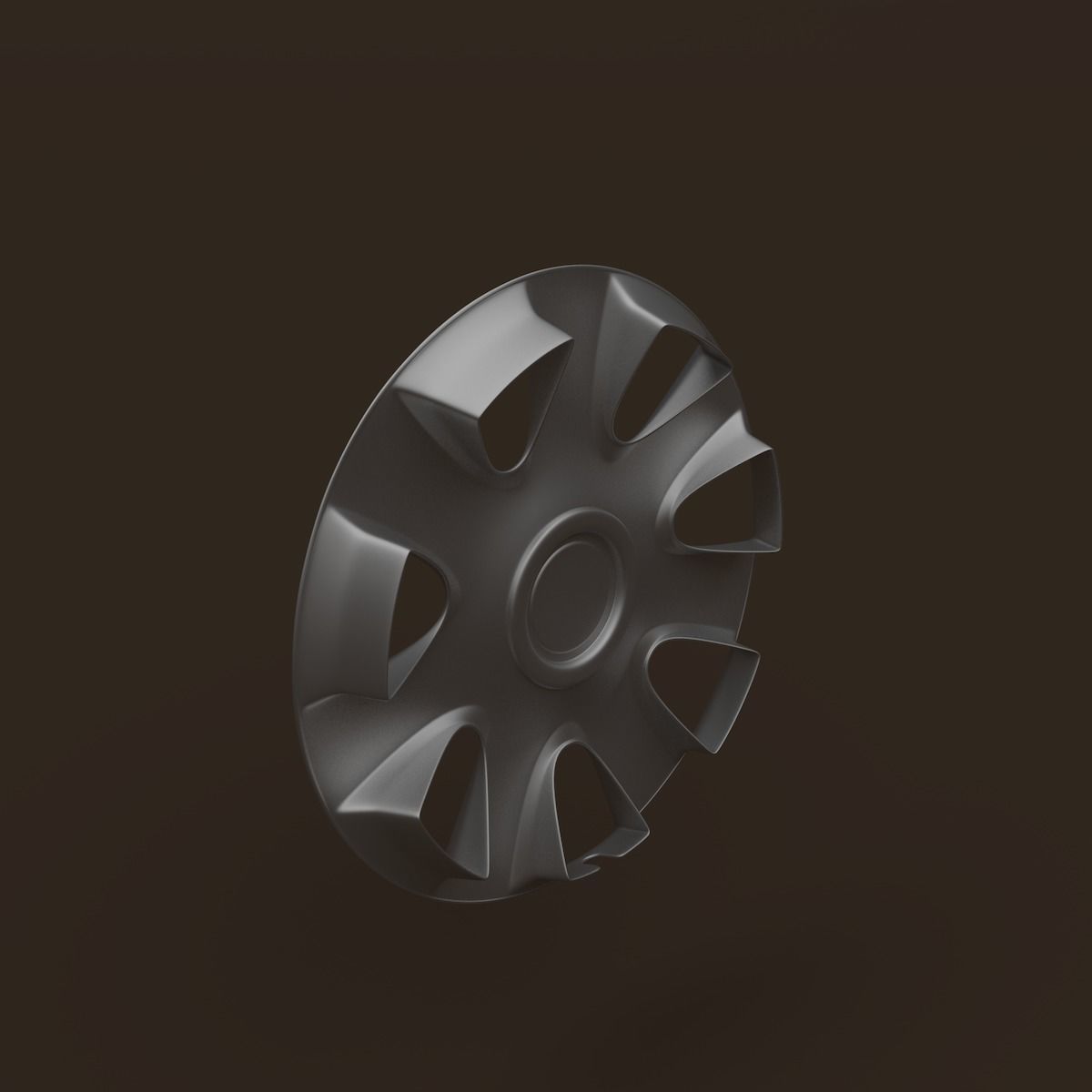 Hubcap free 3D model | CGTrader