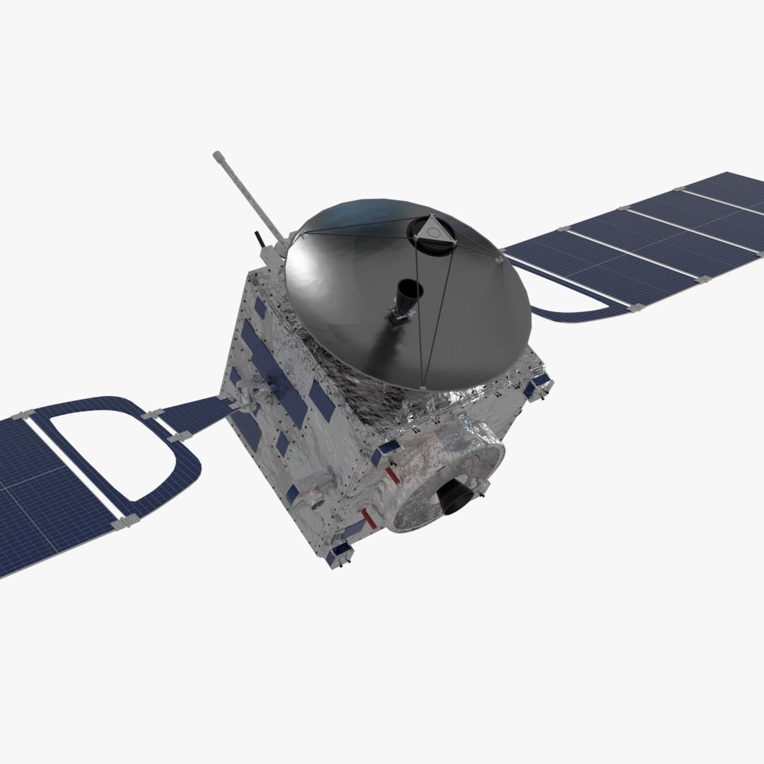 3D model Satellite VR / AR / low-poly | CGTrader