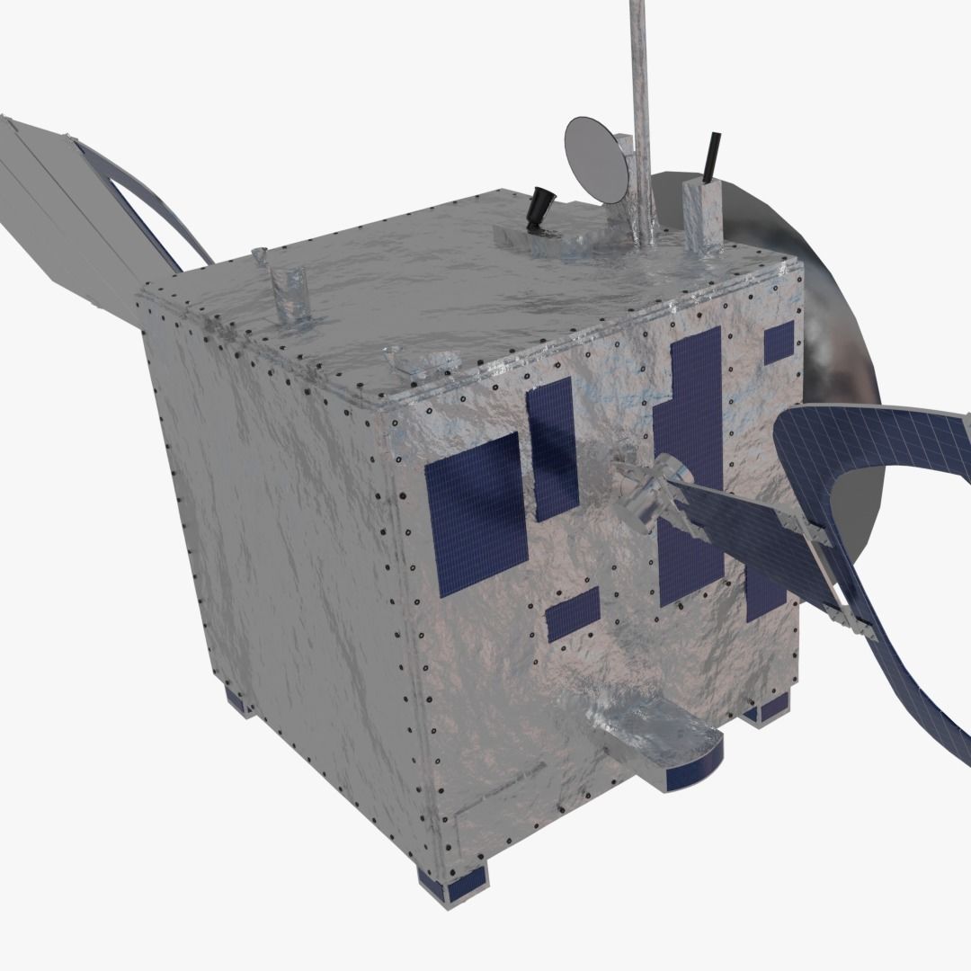 3D model Satellite VR / AR / low-poly | CGTrader