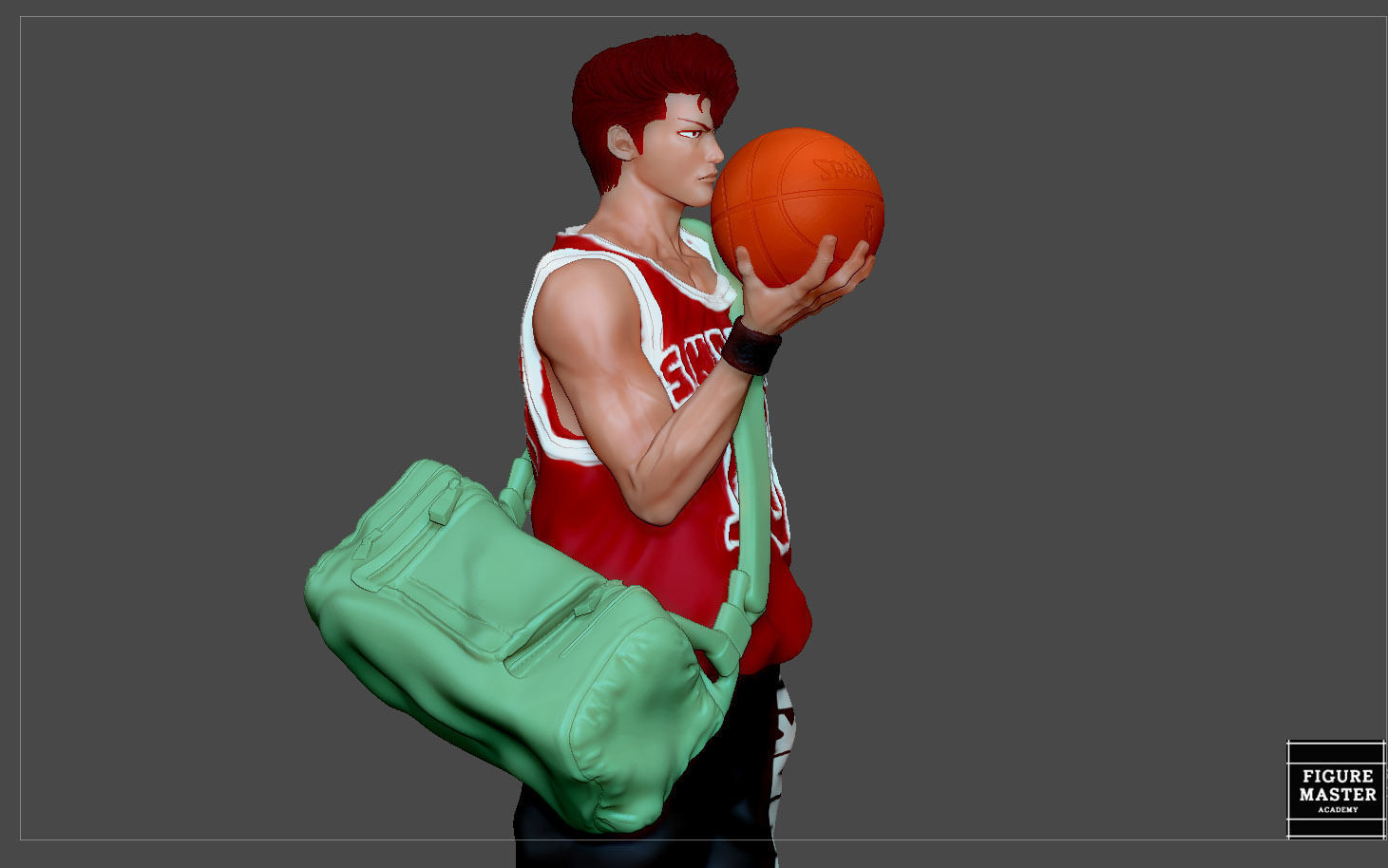 SAKURAGI SPORTS WEAR SLAMDUNK BASKETBALL PLAYER ANIME 3D model 3D ...
