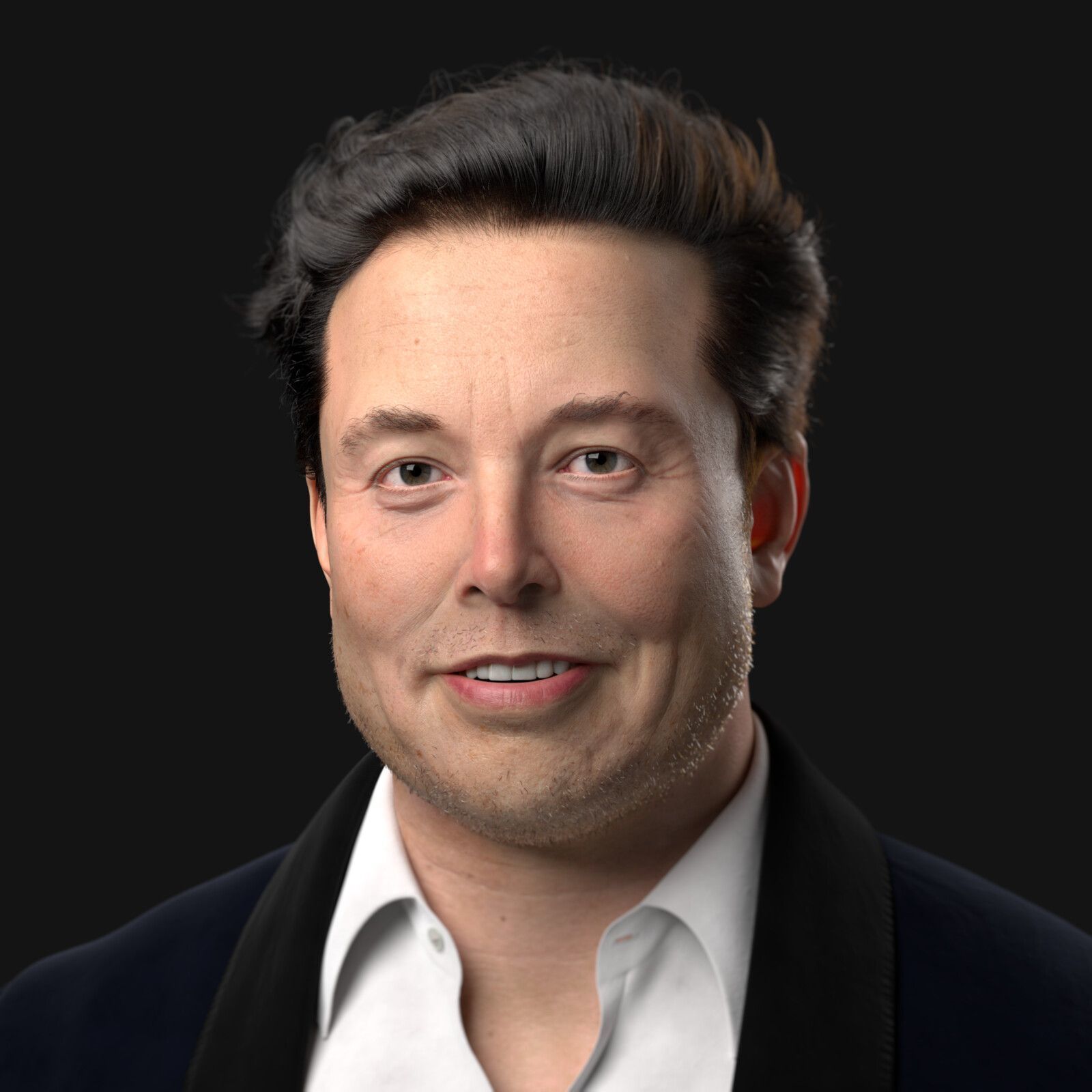 Elon Musk 3d 3D model | CGTrader