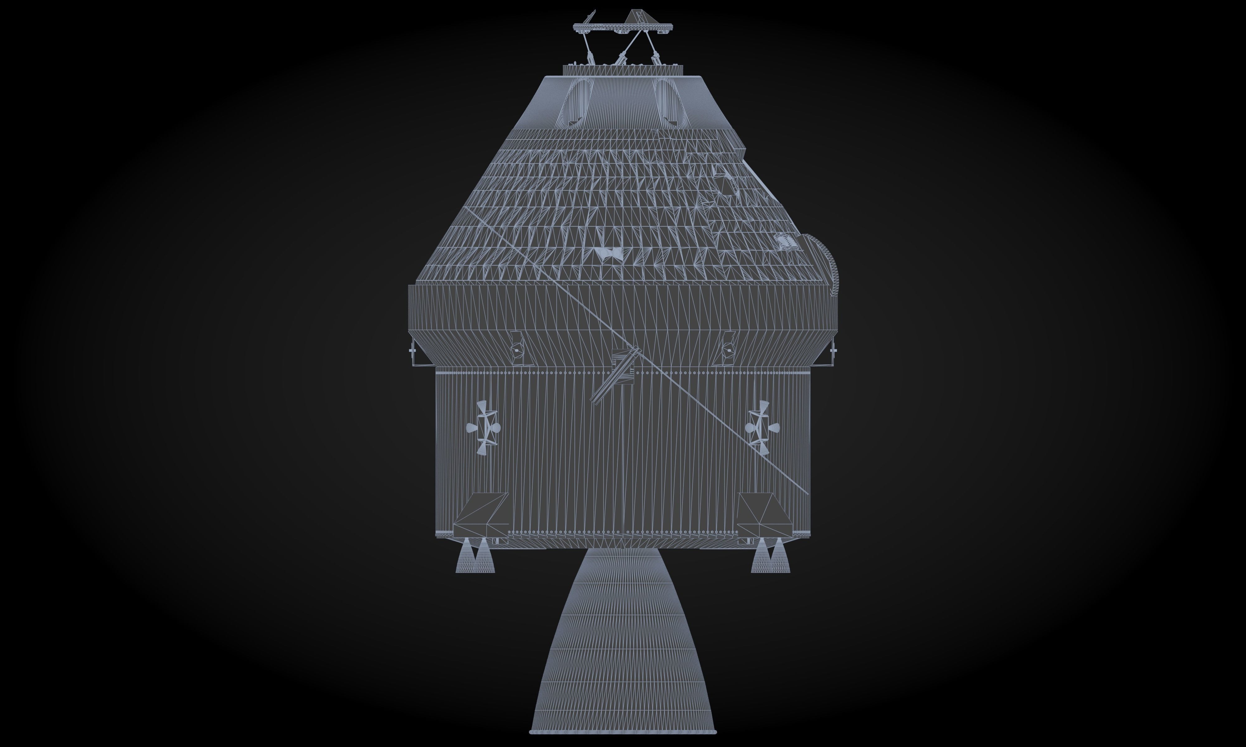 Orion Crew Exploration Vehicle 3D model | CGTrader