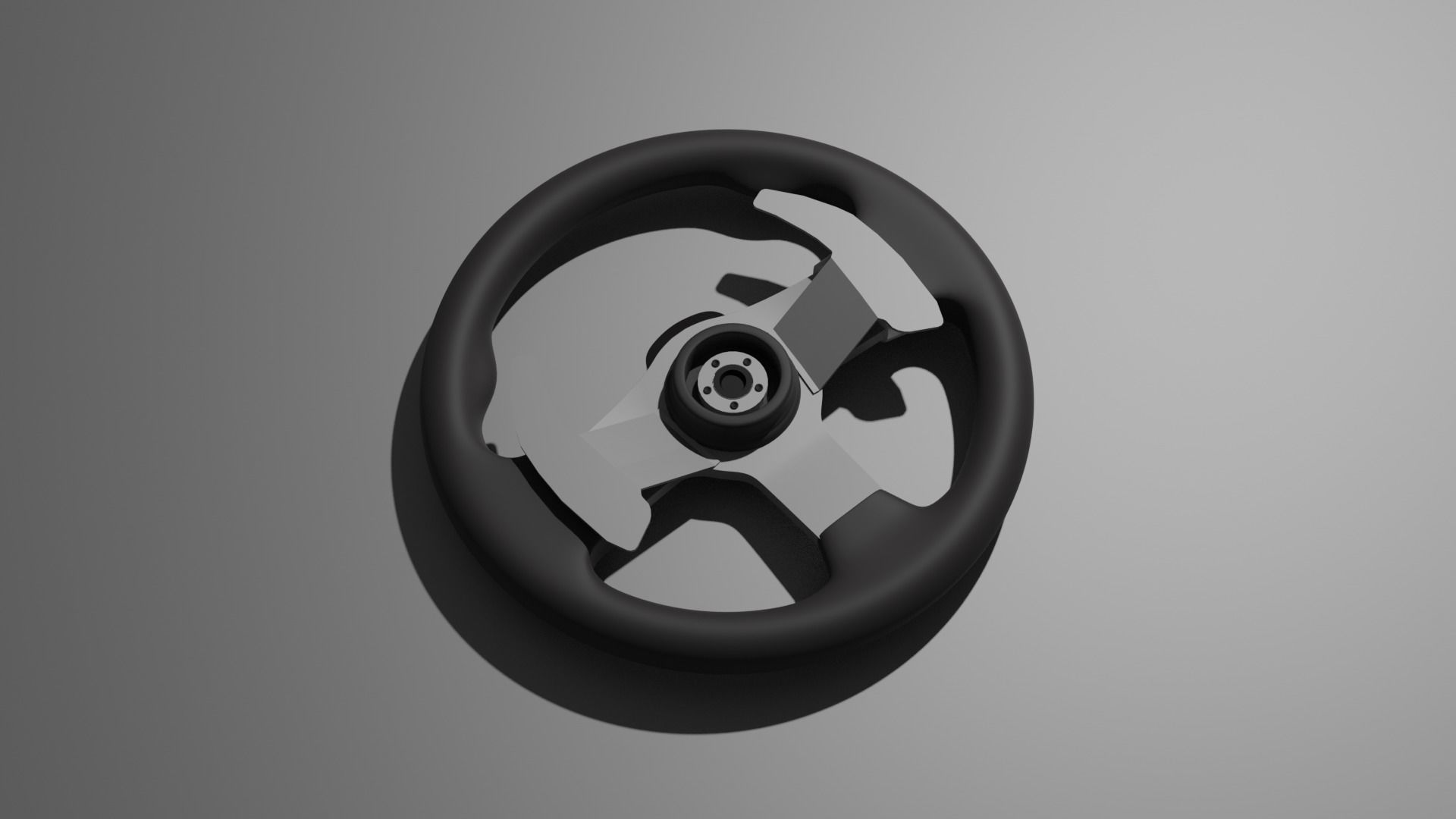 Electronic gaming steering wheel for pc free 3D model | CGTrader