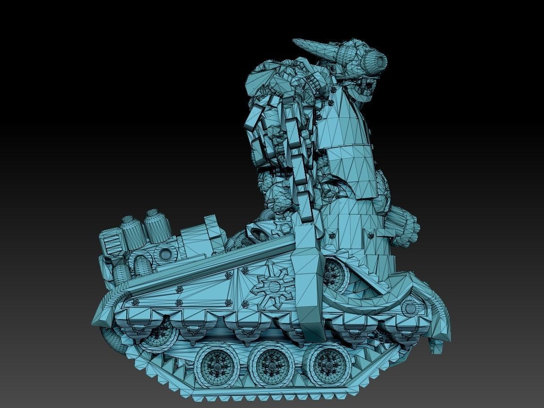 Tank Demon 3D model 3D printable | CGTrader