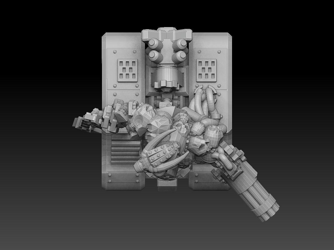 Tank Demon 3D model 3D printable | CGTrader