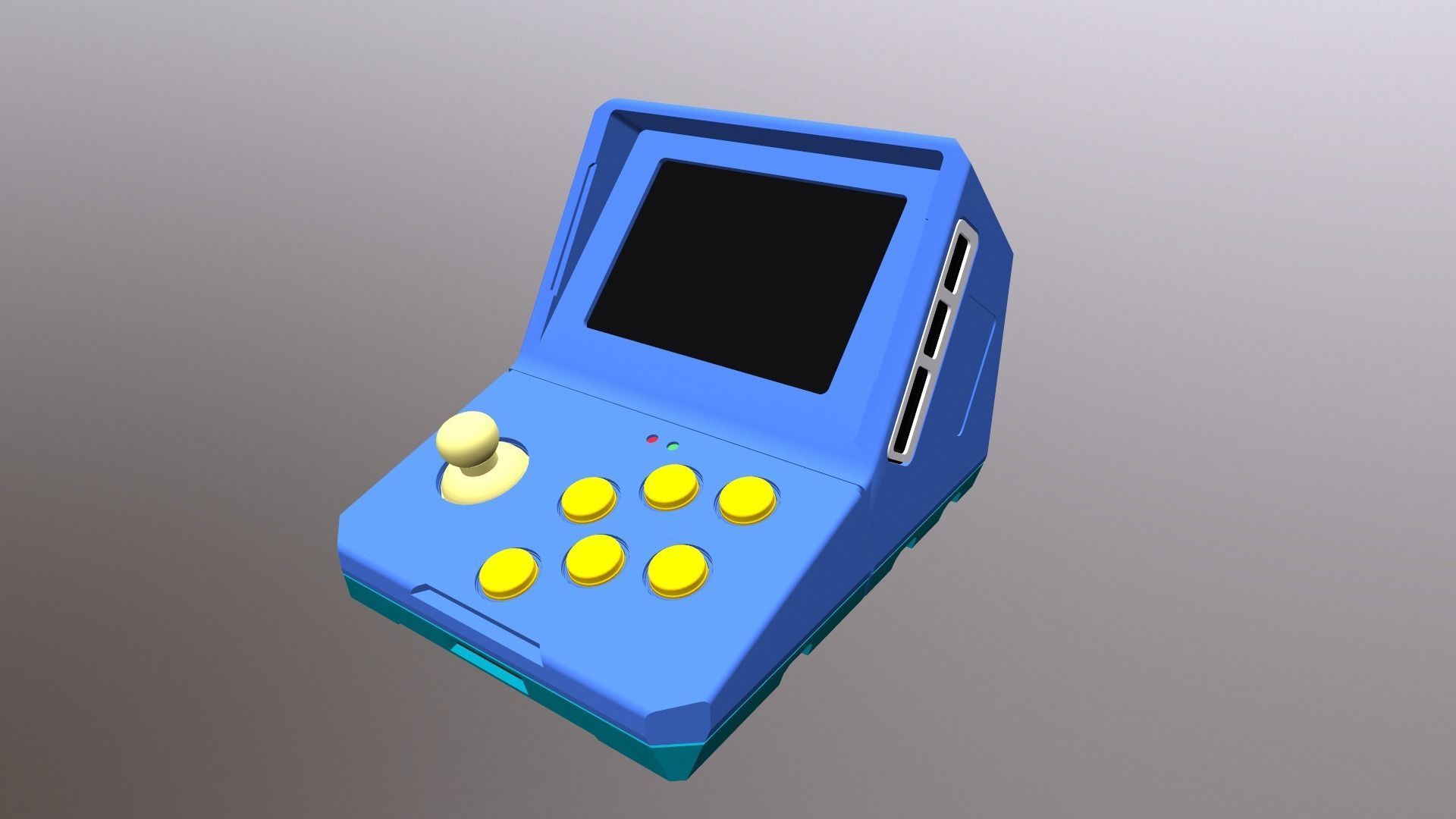 6 Retro Game Icons 3D model | CGTrader