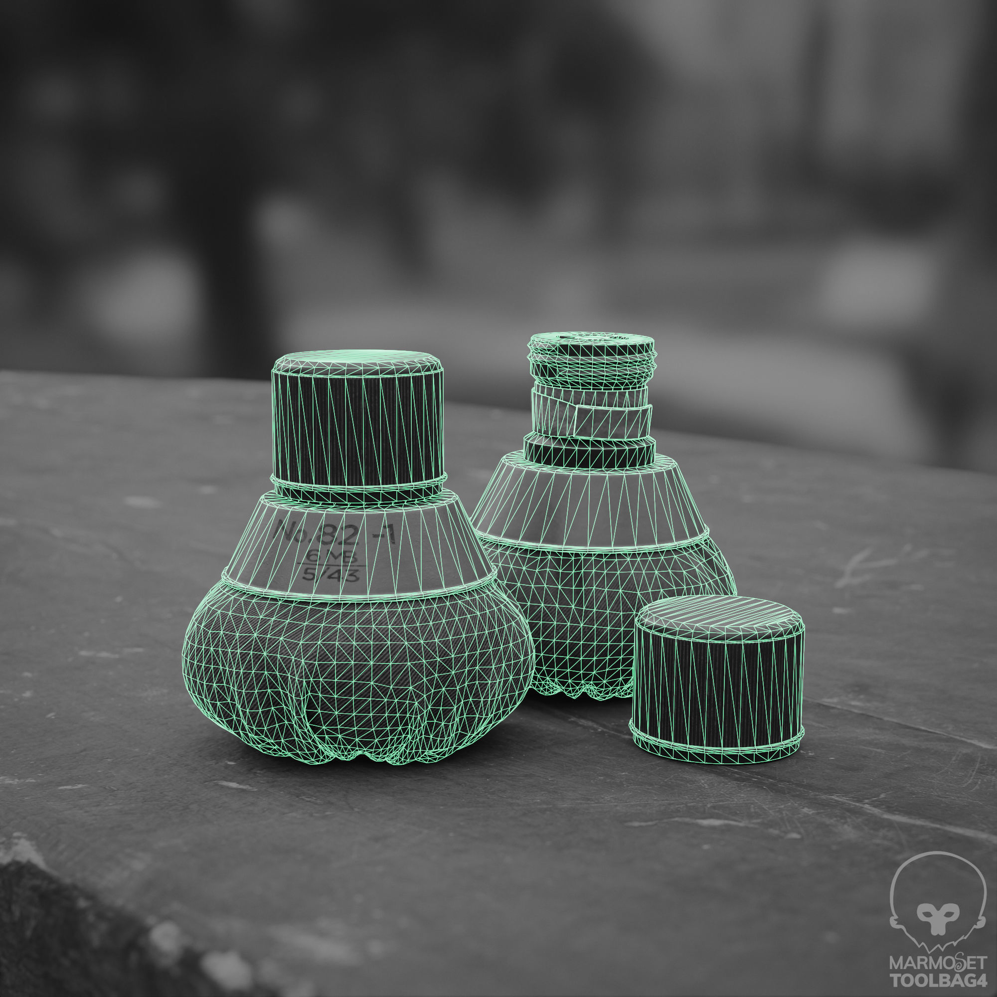 3D model No 82 Gammon Bomb VR / AR / low-poly | CGTrader