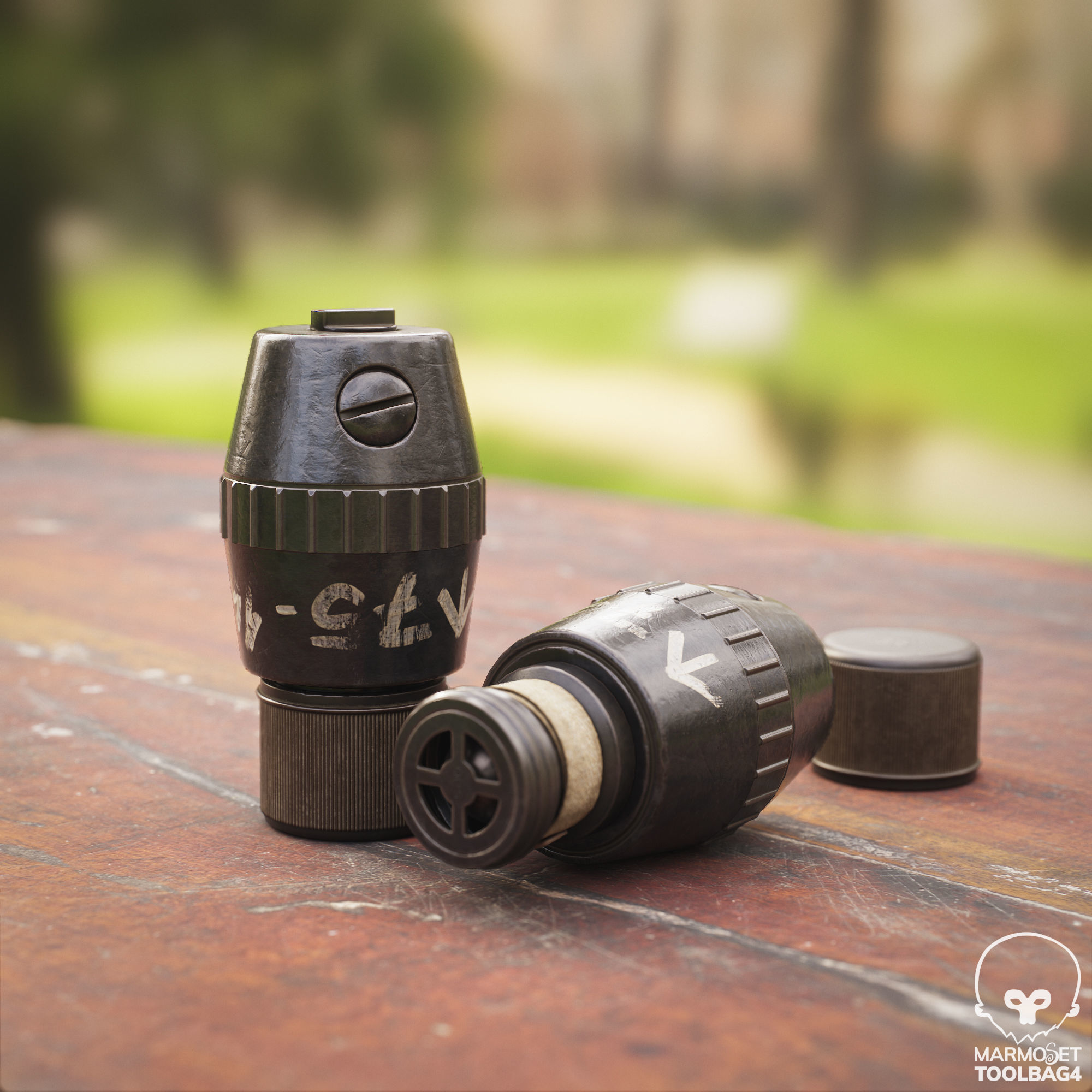 3D asset No 69 Grenade | CGTrader