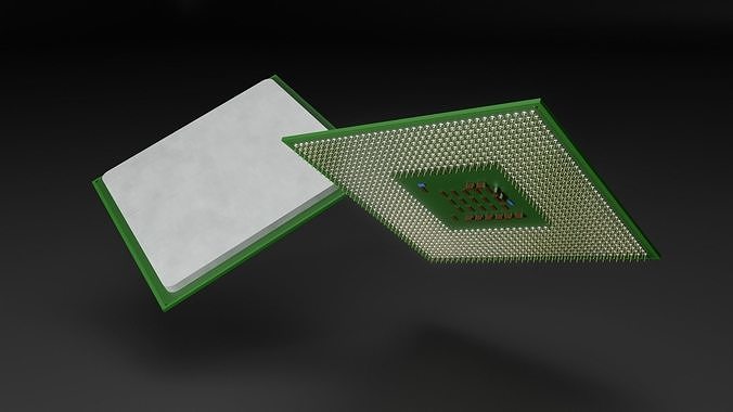 CPU - High Quality - PBR free 3D model | CGTrader