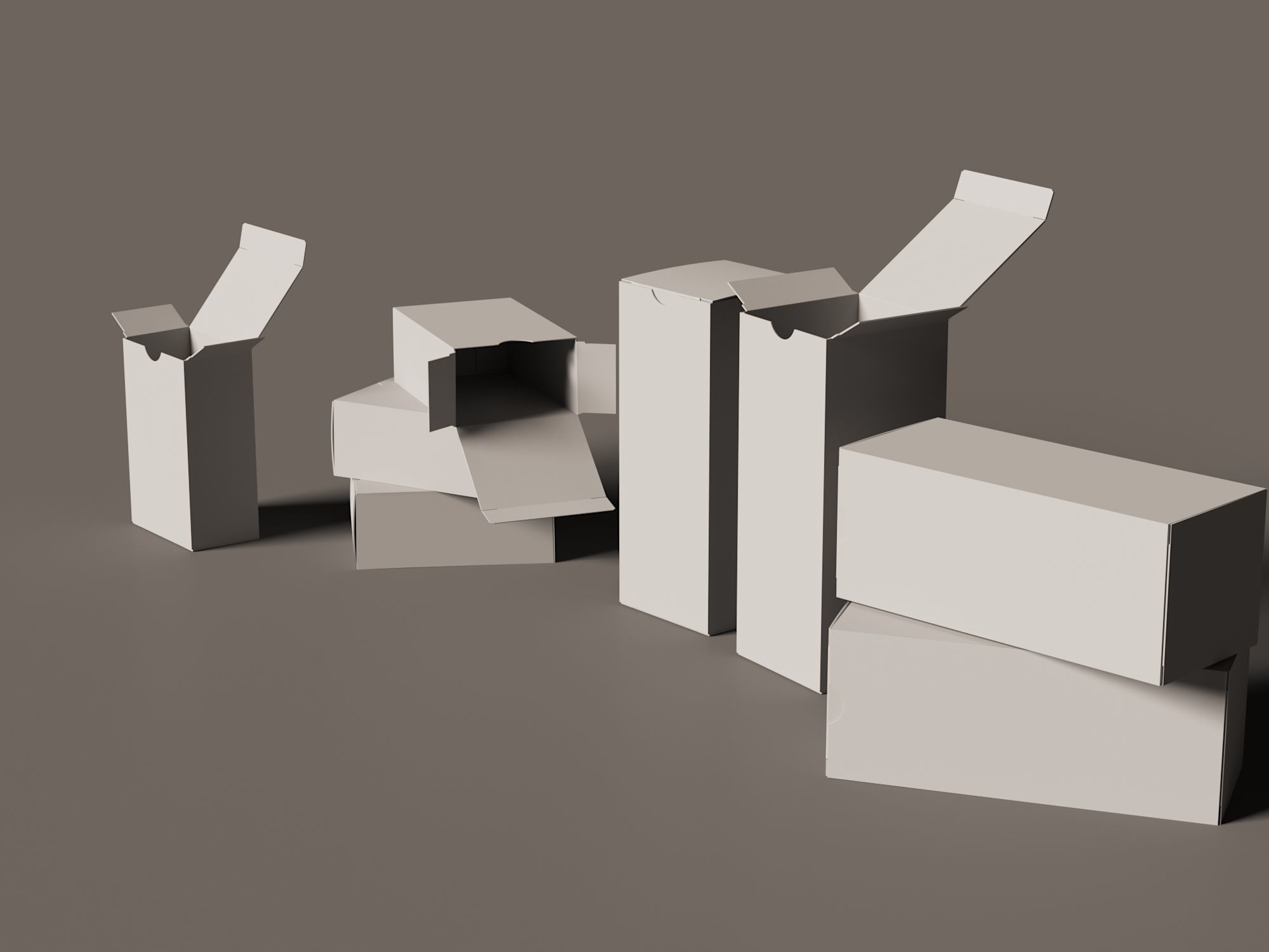 3D Boxes 3D model | CGTrader