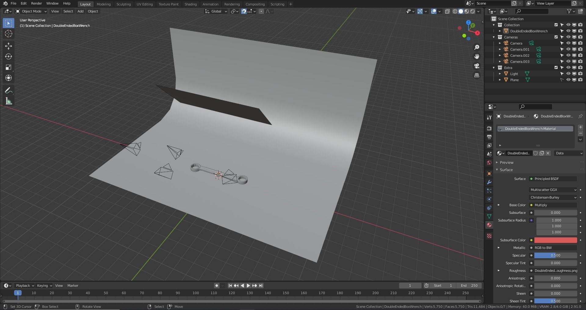 3D model Double Ended Box Wrench VR / AR / low-poly | CGTrader
