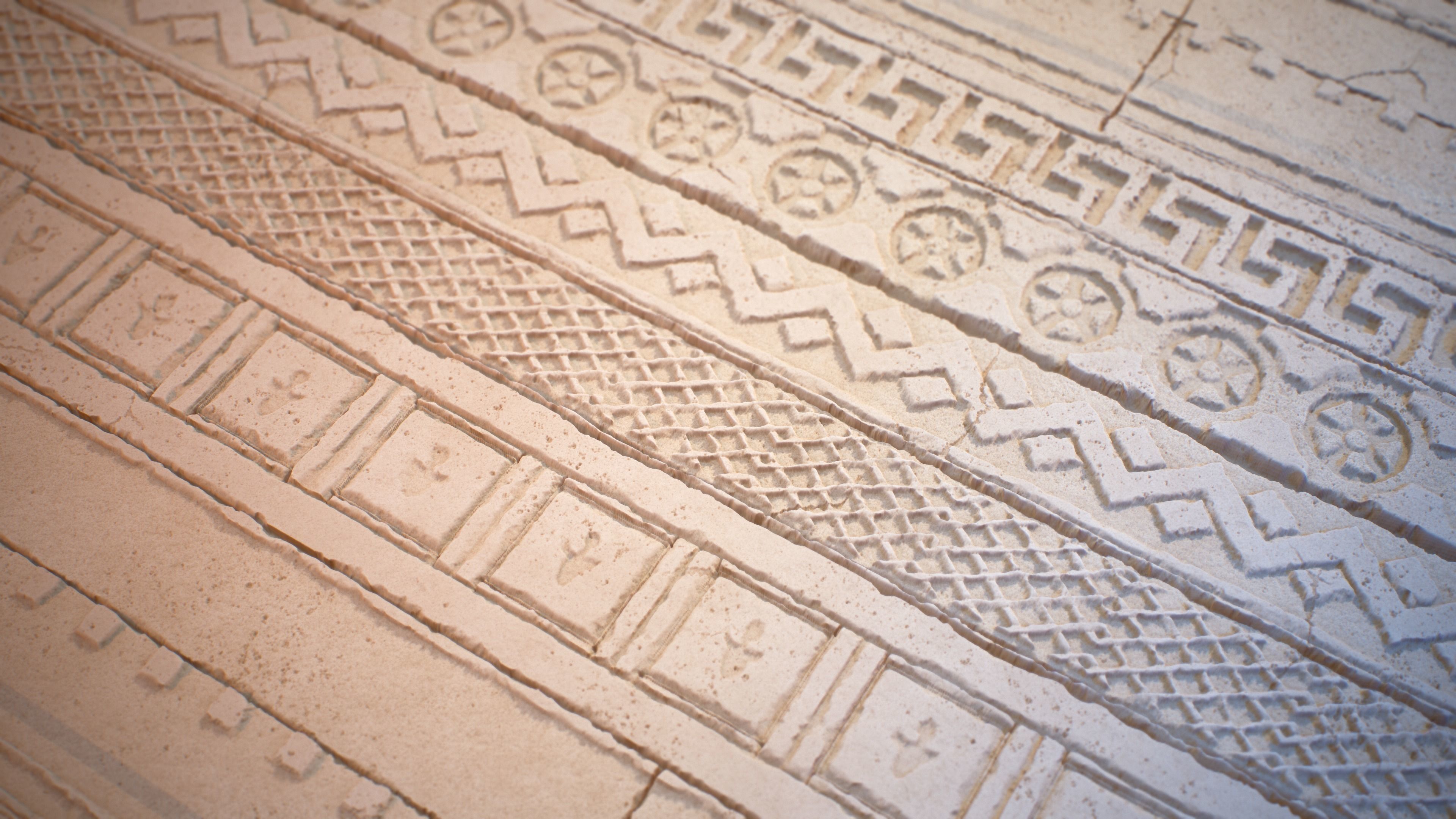 3D model Sandstone Trim | CGTrader