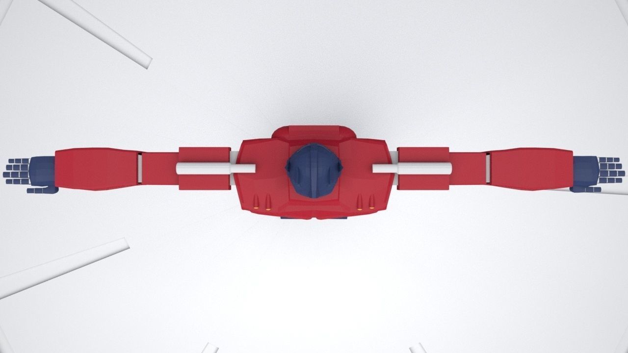 Optimus Prime Transforming Rig 3D model rigged | CGTrader