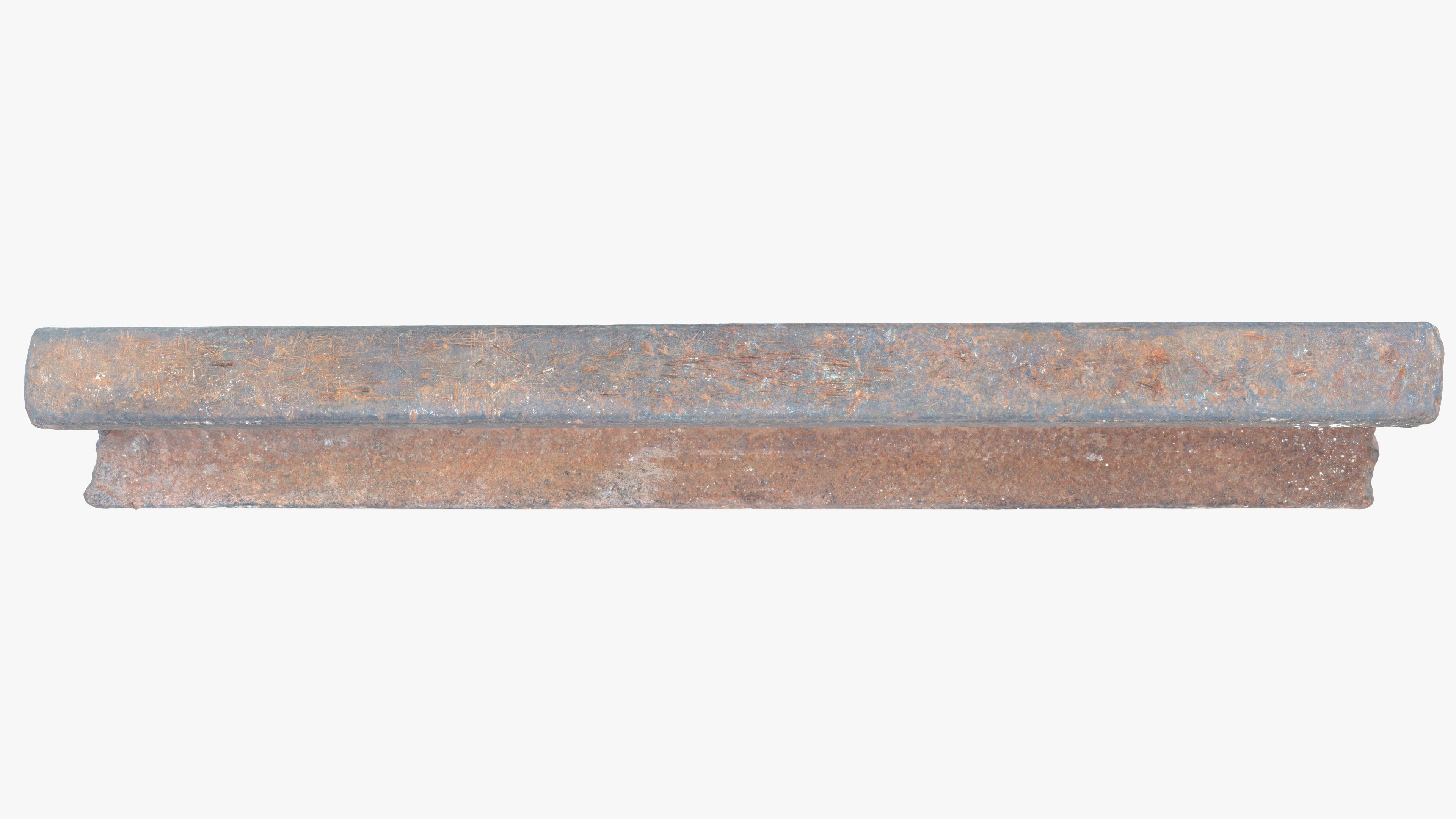 3D model Metal Rail Piece VR / AR / low-poly | CGTrader