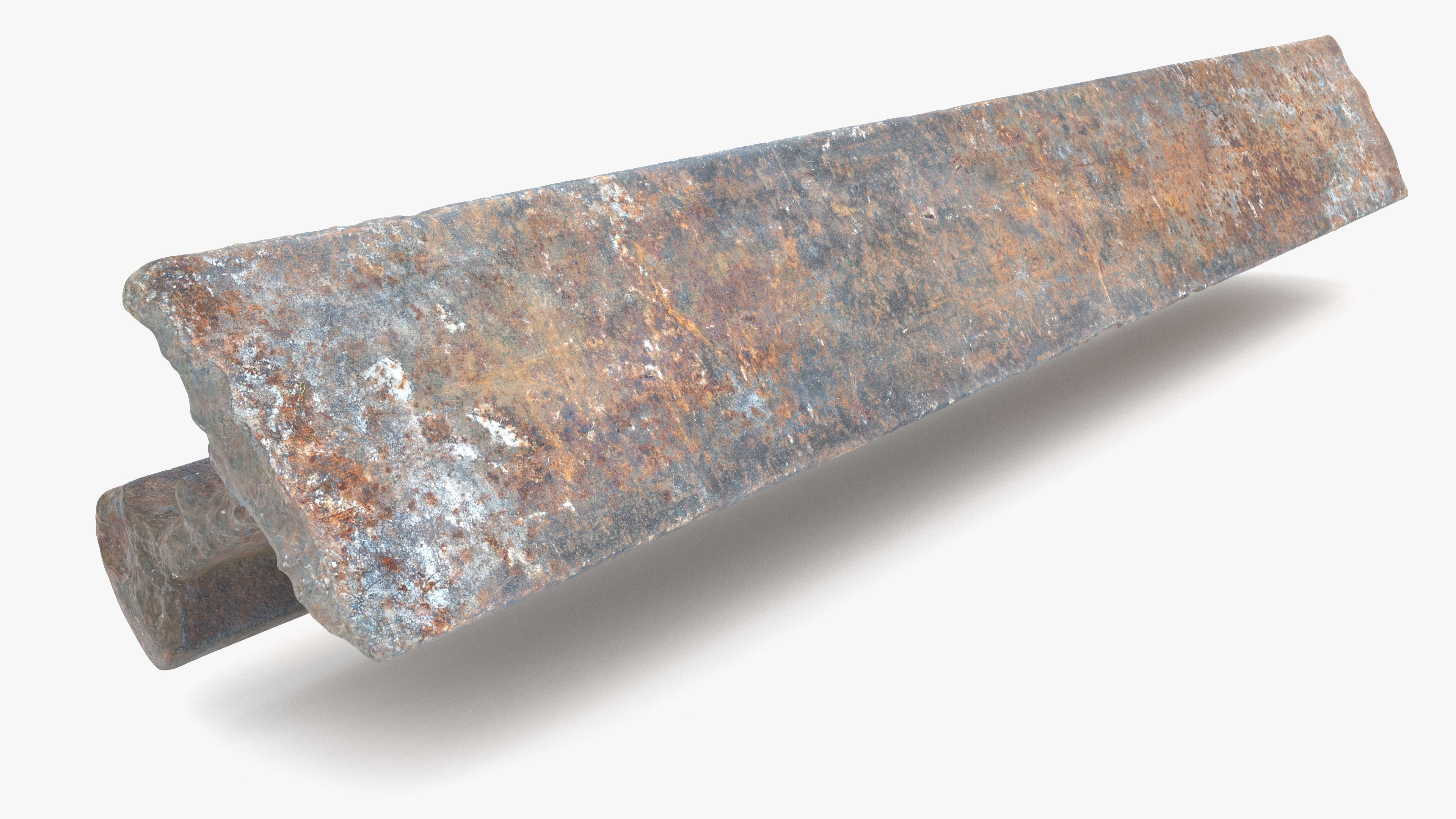 3D model Metal Rail Piece VR / AR / low-poly | CGTrader