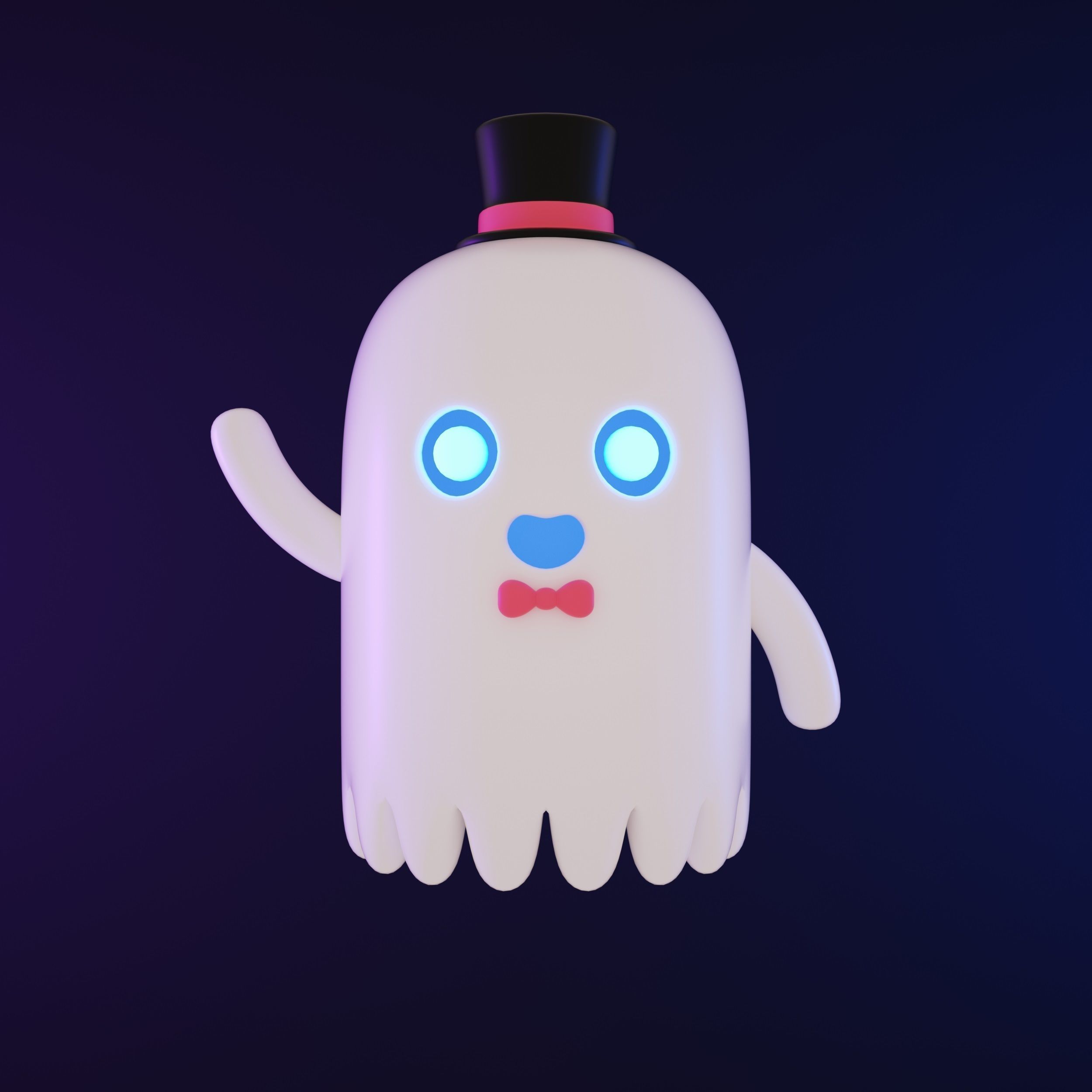 MR Ghost 3D model | CGTrader