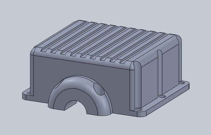 one cylinder engine block free 3D model 3D printable | CGTrader