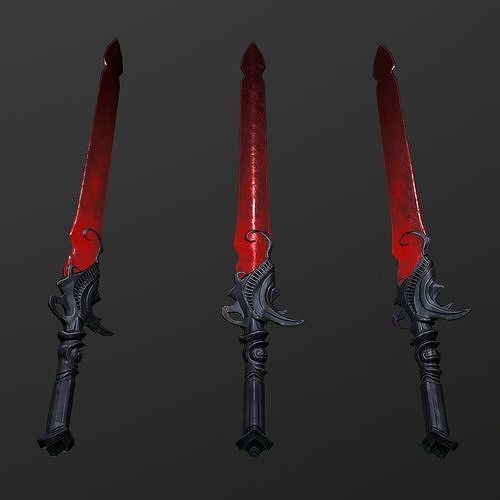 3D model SwordR sword VR / AR / low-poly | CGTrader