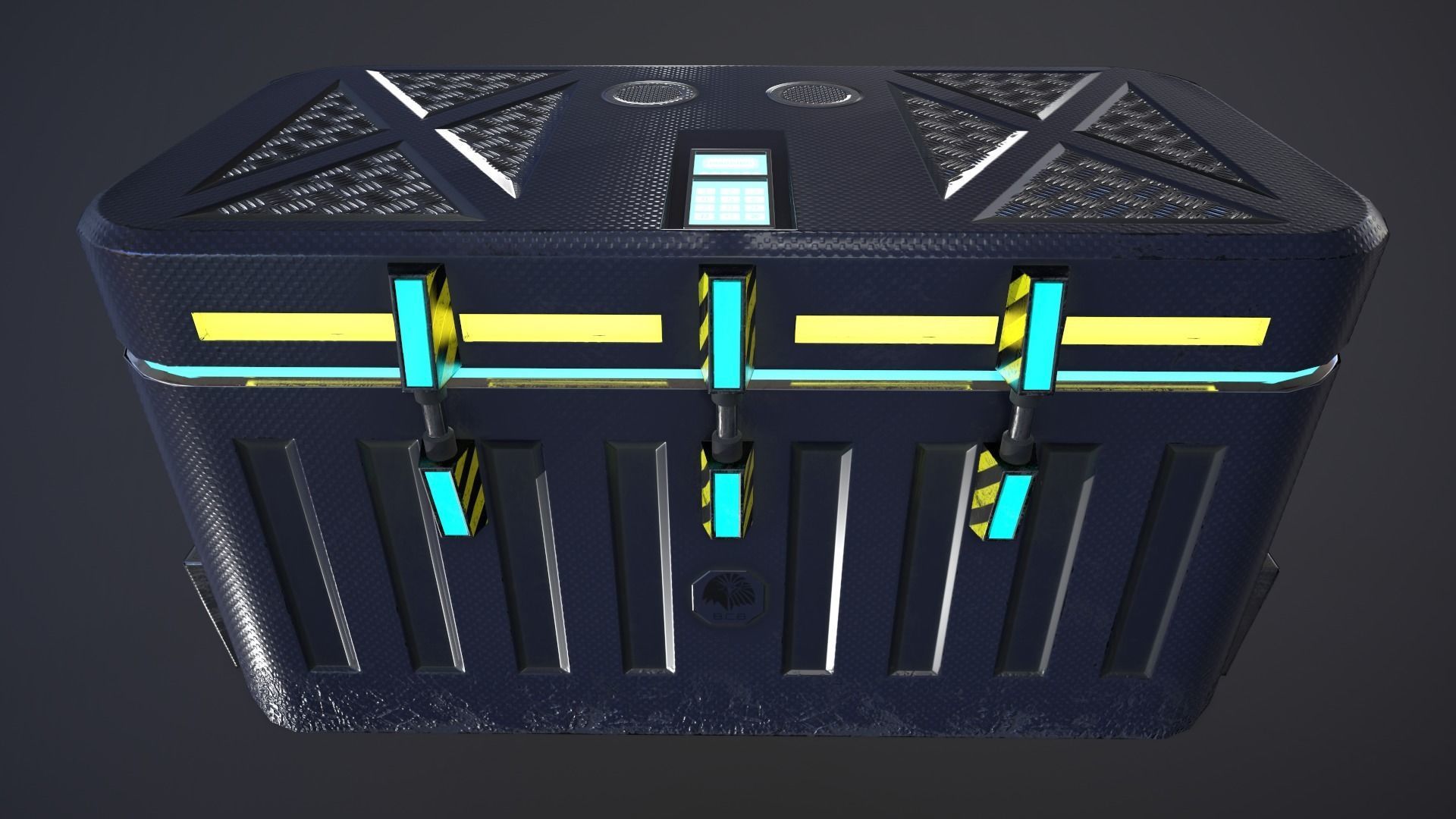 sci-fi box free VR / AR / low-poly 3D model | CGTrader