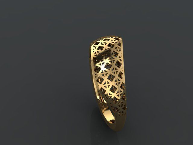 GOLD RING 3D model 3D printable | CGTrader