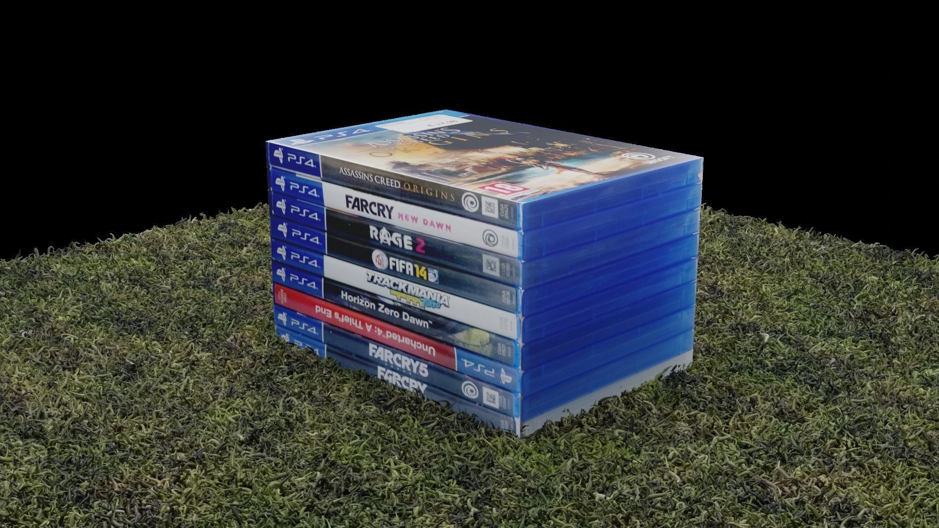 PS4 games free VR / AR / low-poly 3D model | CGTrader