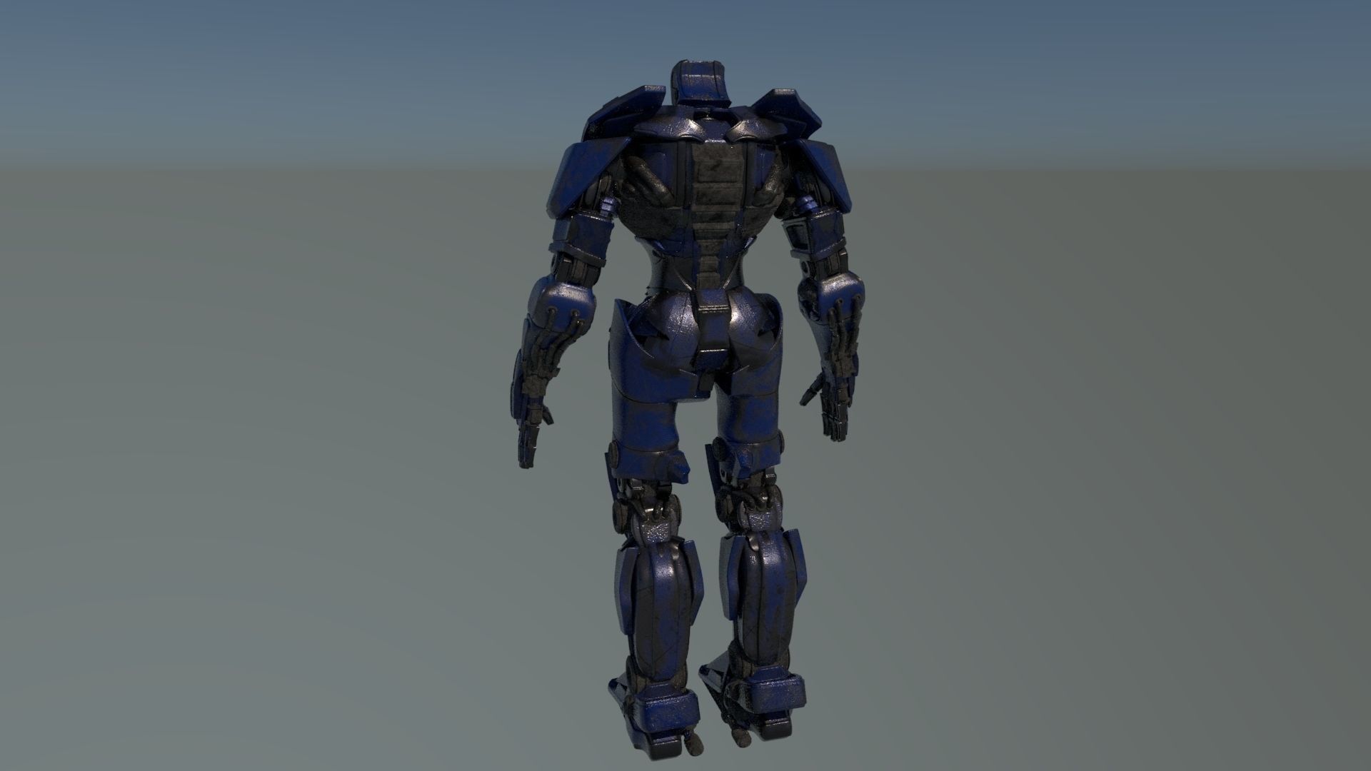 Robot 3D model rigged | CGTrader