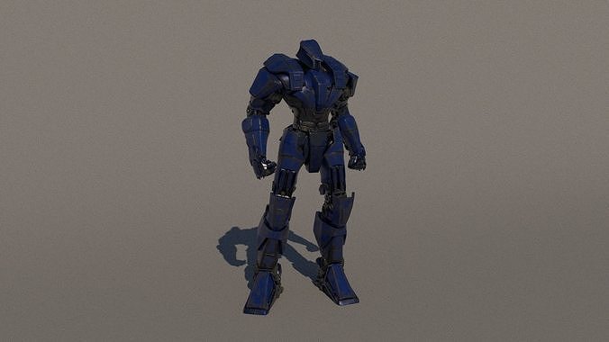 Robot 3D model rigged | CGTrader