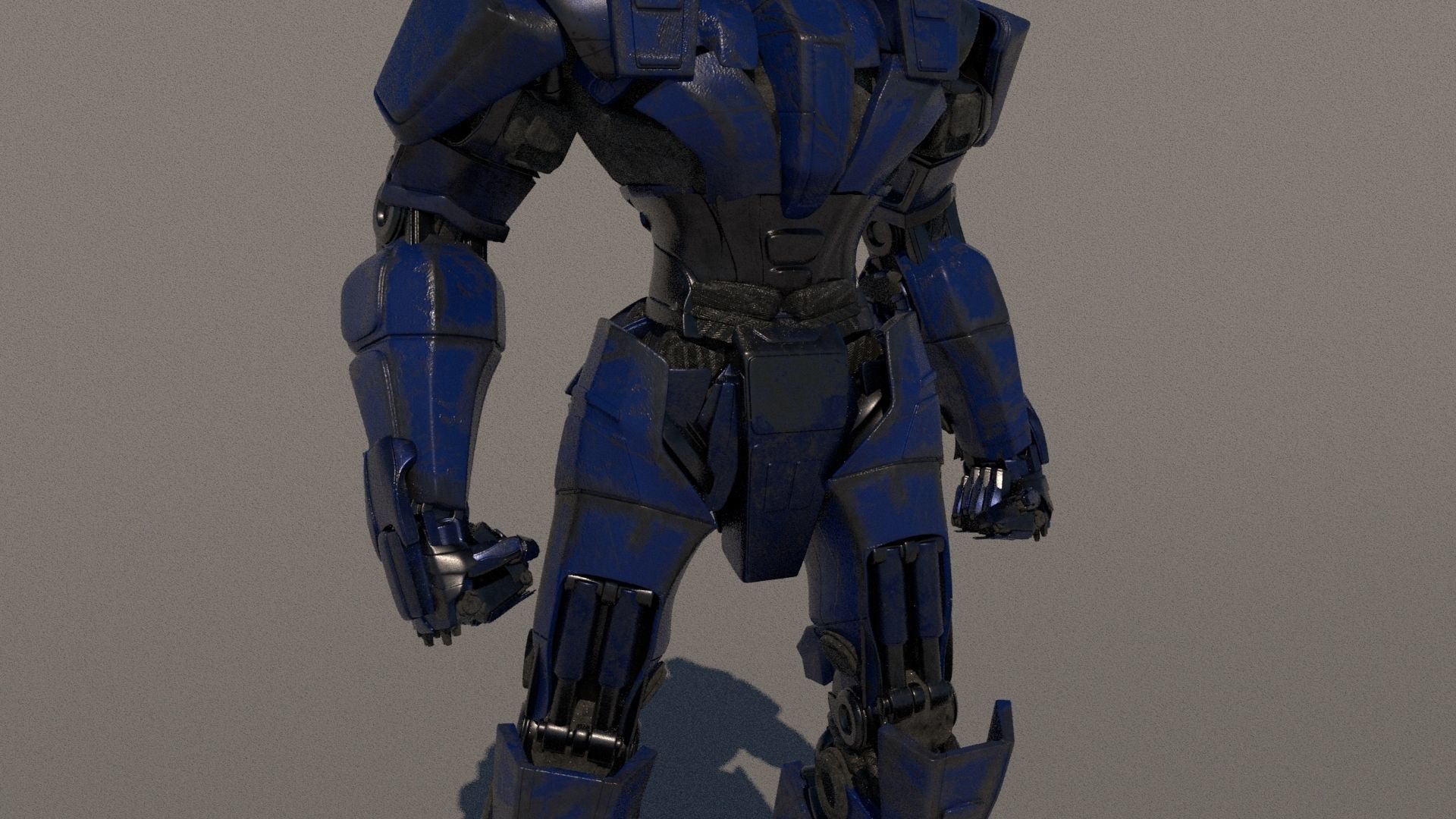 Robot 3D model rigged | CGTrader