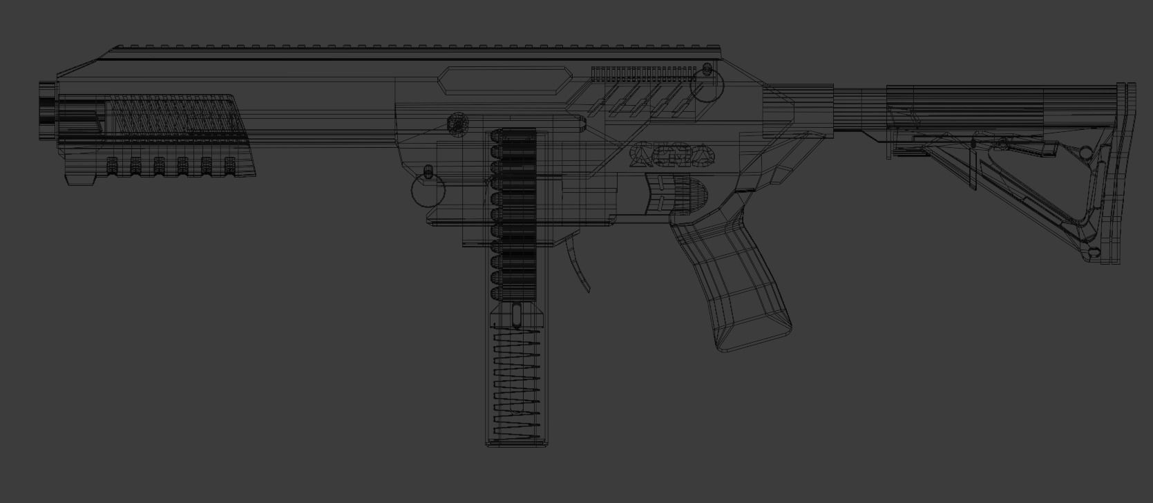 3D model Jet Blaster Ceda Model S Nerf Gun VR / AR / low-poly | CGTrader