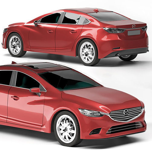 mazda 6 3D model | CGTrader