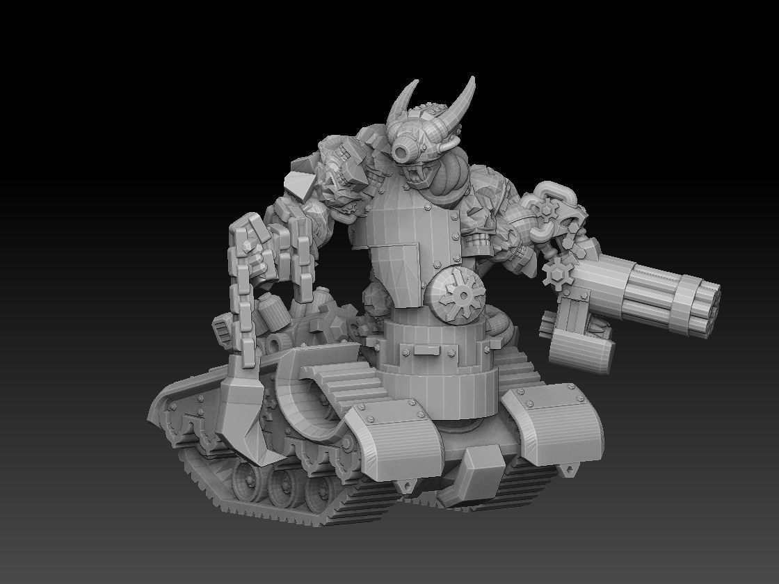 Tank Demon Megapack 3D model 3D printable | CGTrader