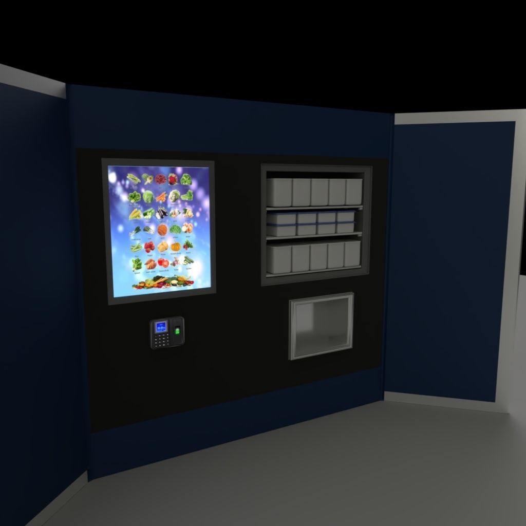 Vender Machine 3D model 3D model | CGTrader