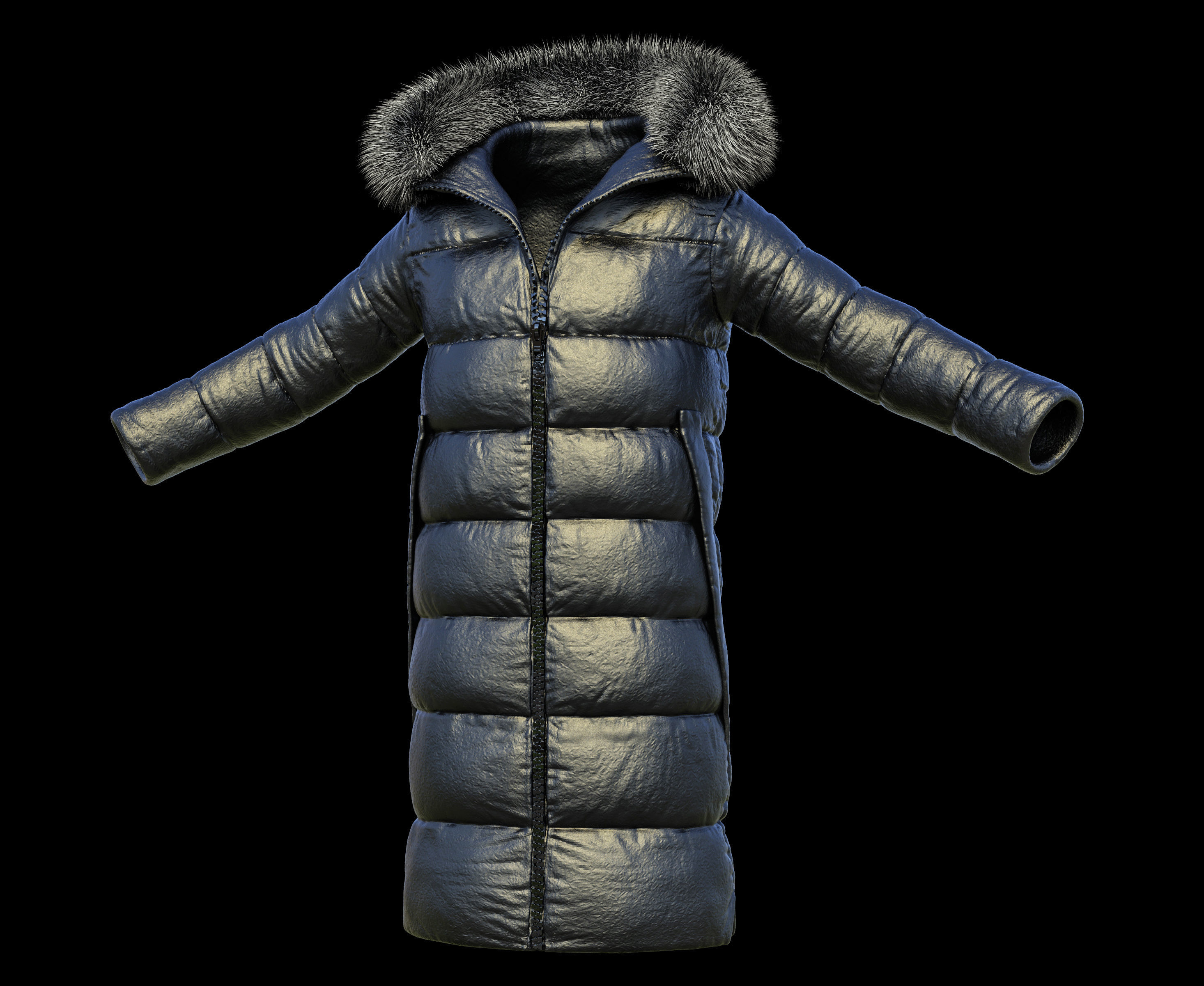 Female Jacket free 3D model | CGTrader