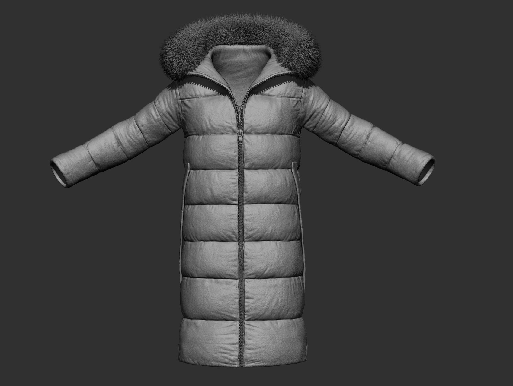 Female Jacket free 3D model | CGTrader