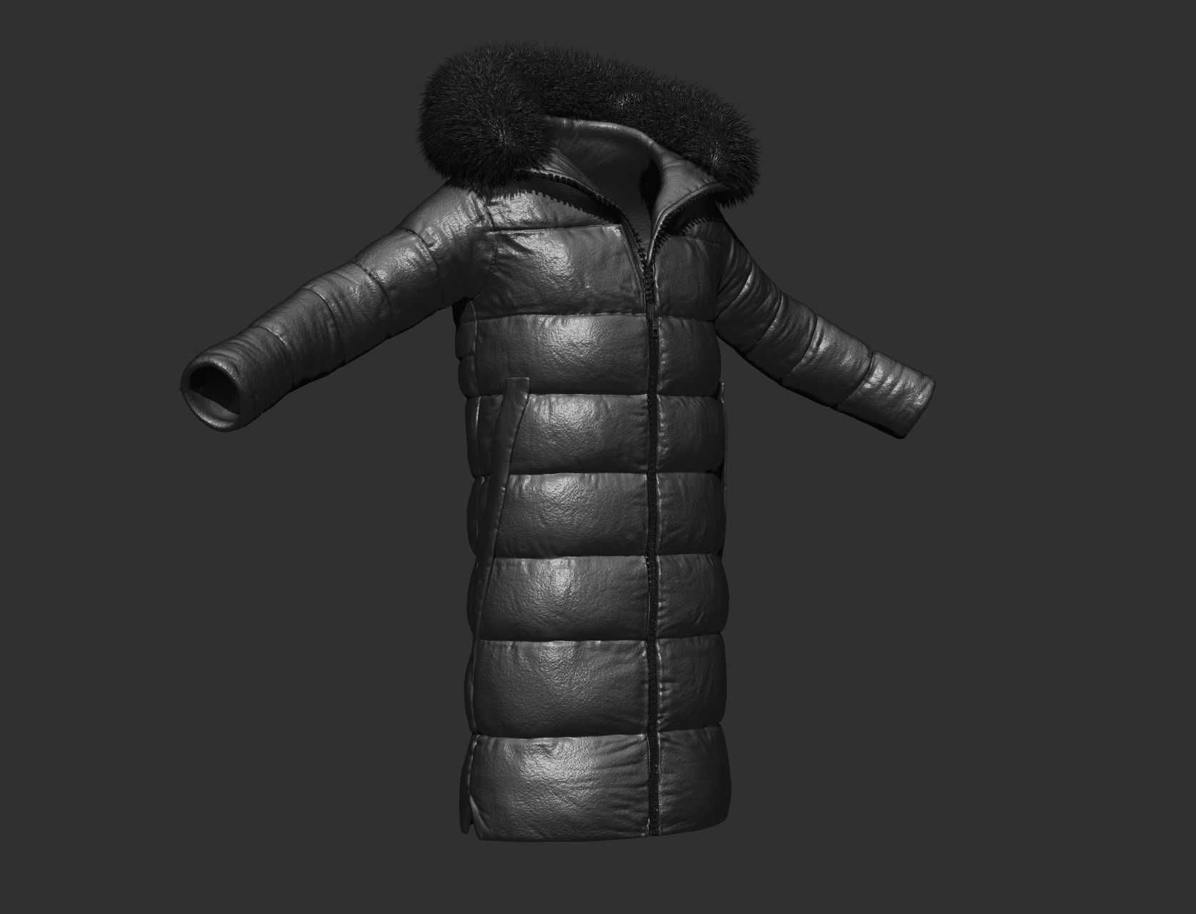 Female Jacket free 3D model | CGTrader