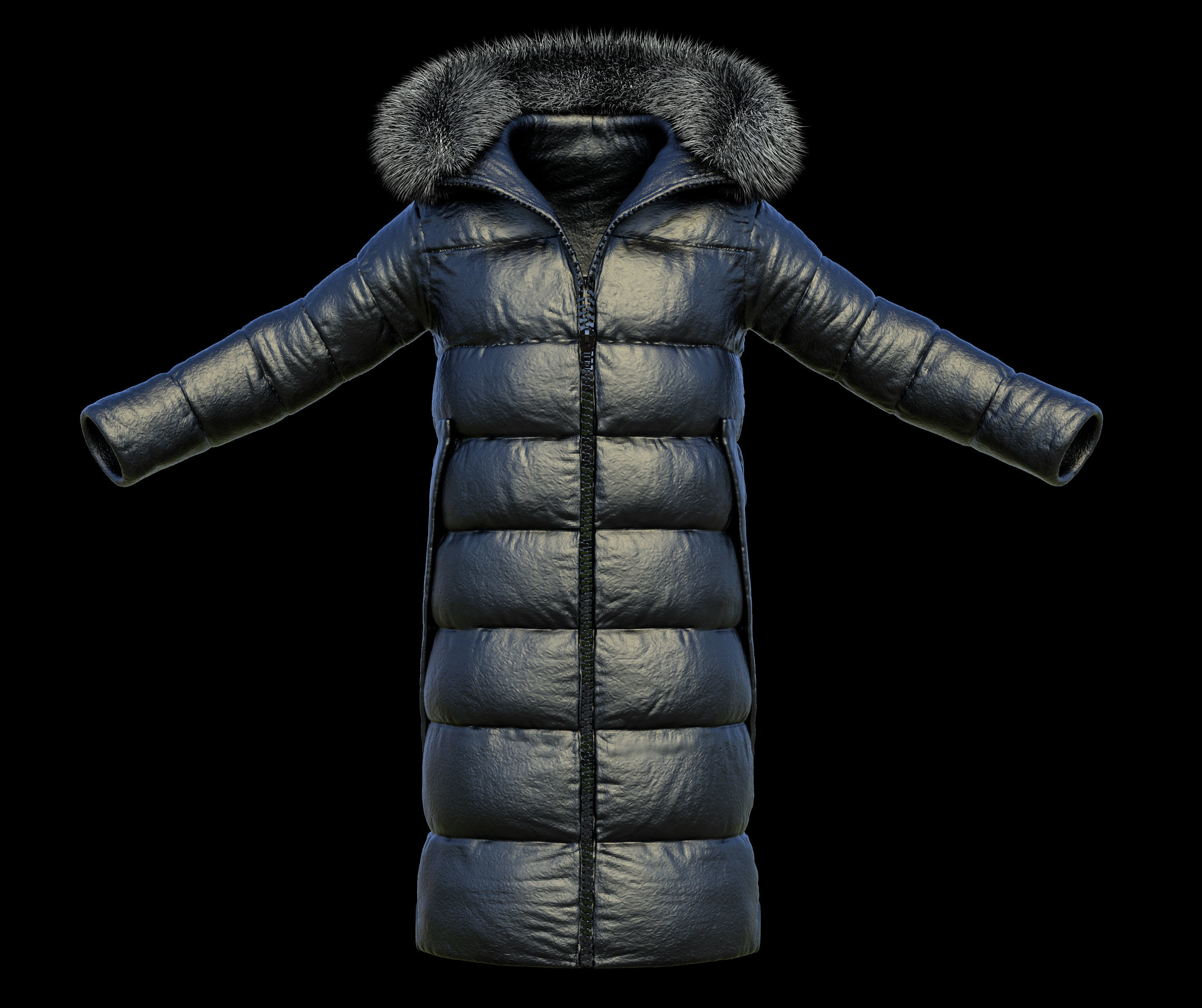 Female Jacket free 3D model | CGTrader