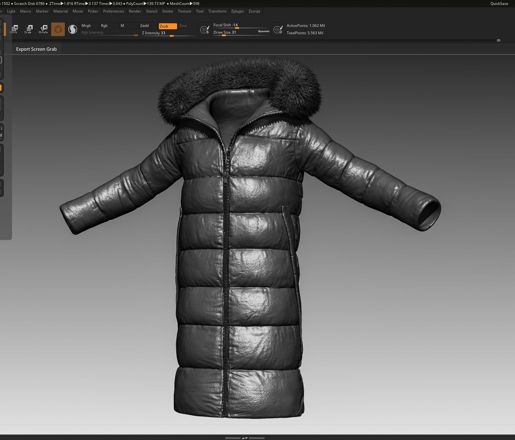 Female Jacket free 3D model | CGTrader