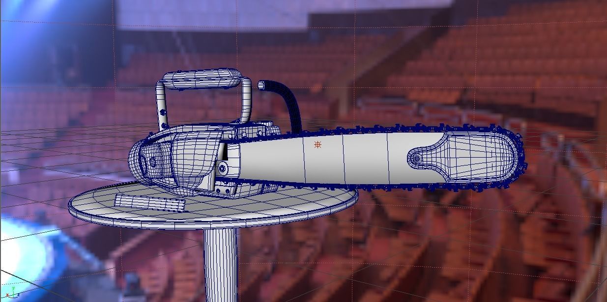 Evil Dead Chainsaw free 3D model | CGTrader