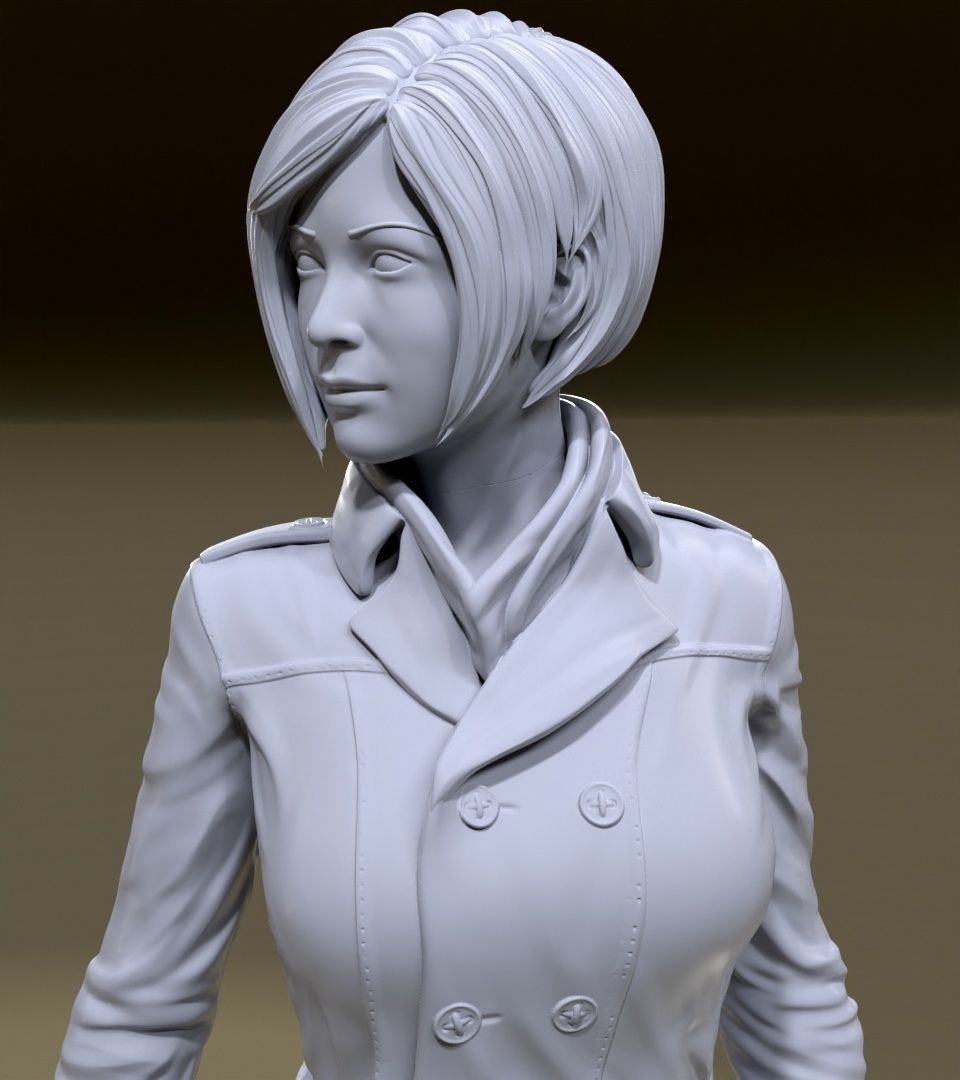 Ada Wong 3D model 3D printable | CGTrader